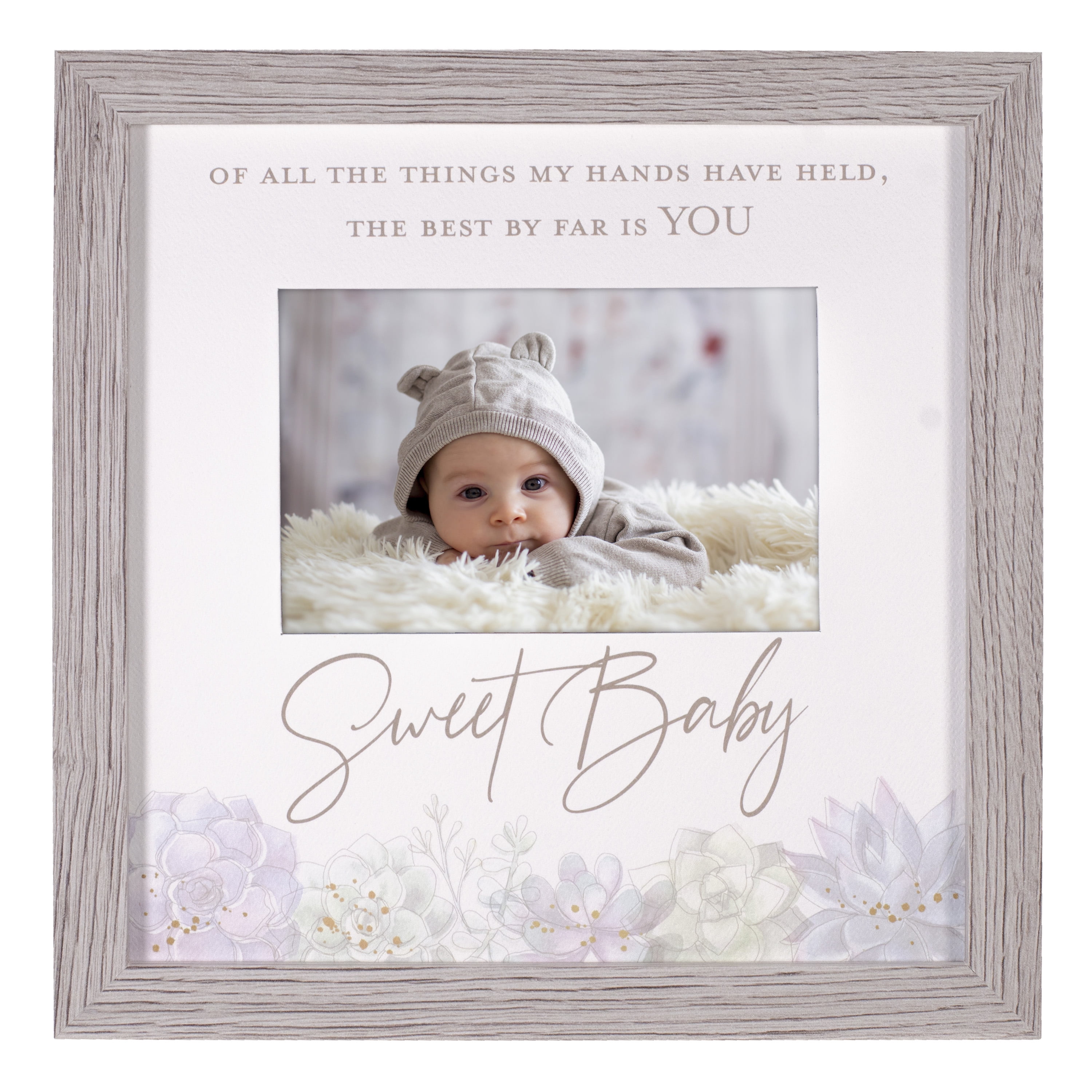 Sweet Baby 4x6 Expressions frame - 4x6 - Walmart.com