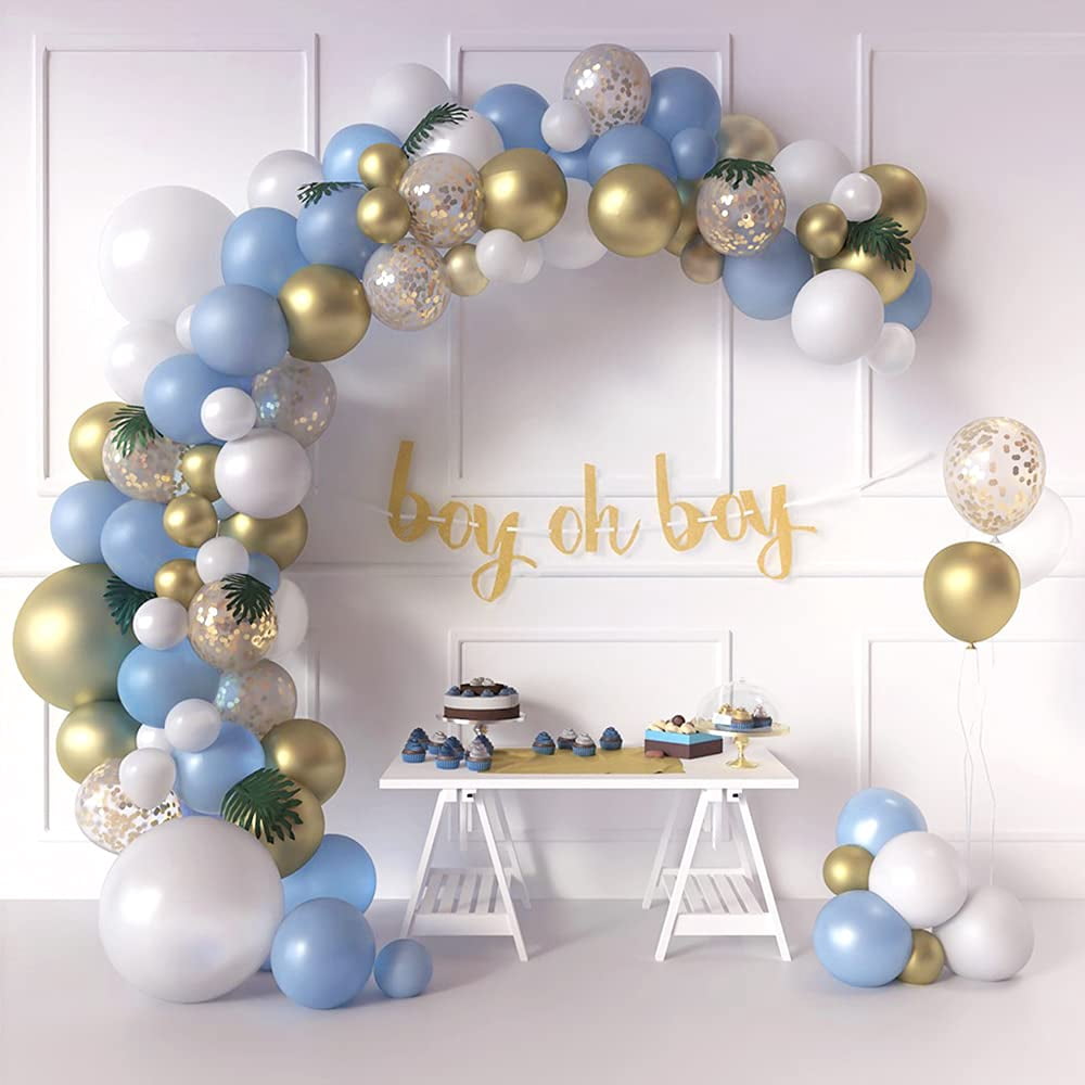 Sweet Baby Co. Boy KEF16 Baby Shower Blue Arch Kit for Boy with ...