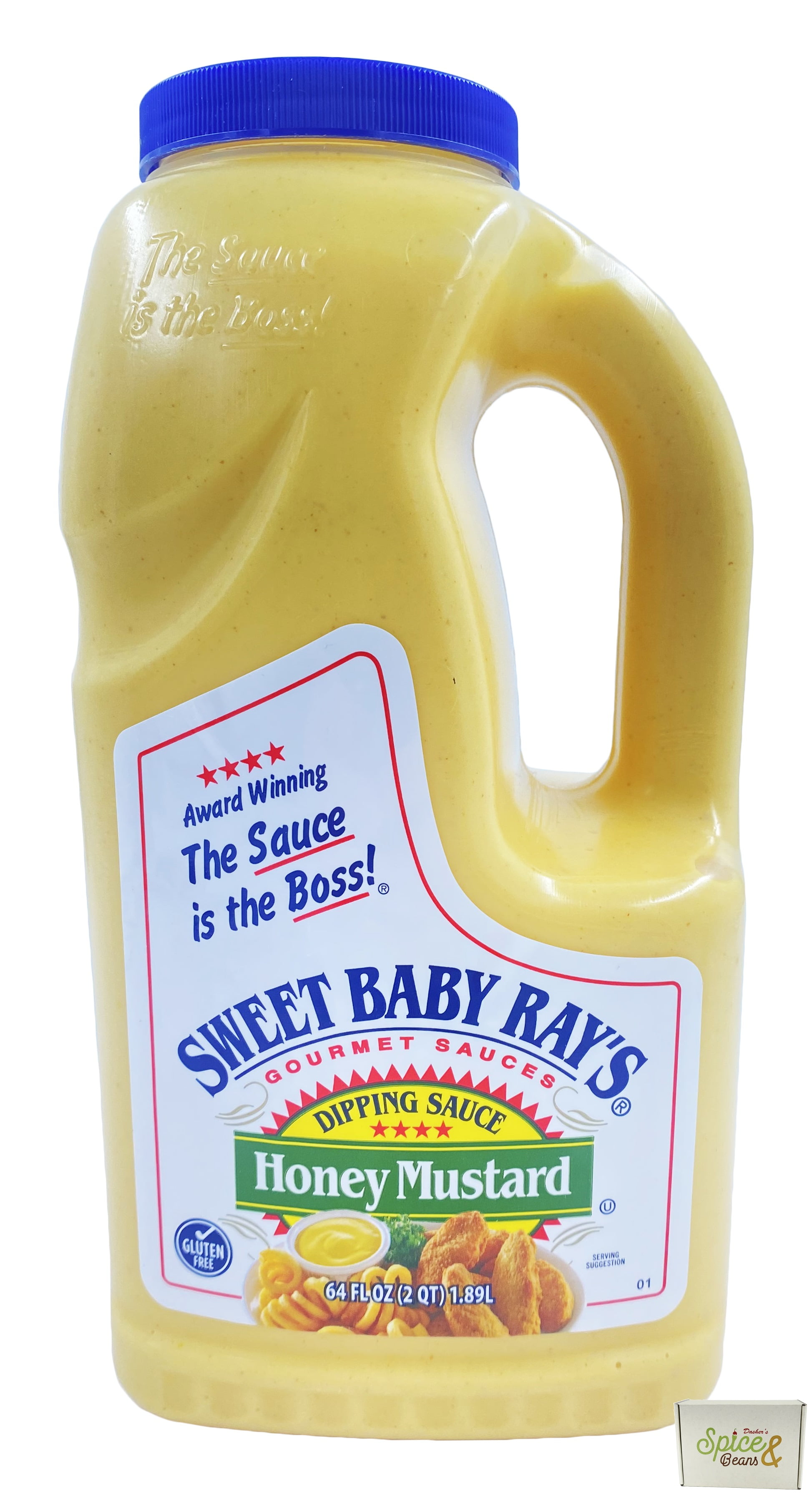 Sweet Baby Ray's Gourmet Honey Mustard Sauce 64 fl oz. - Walmart.com