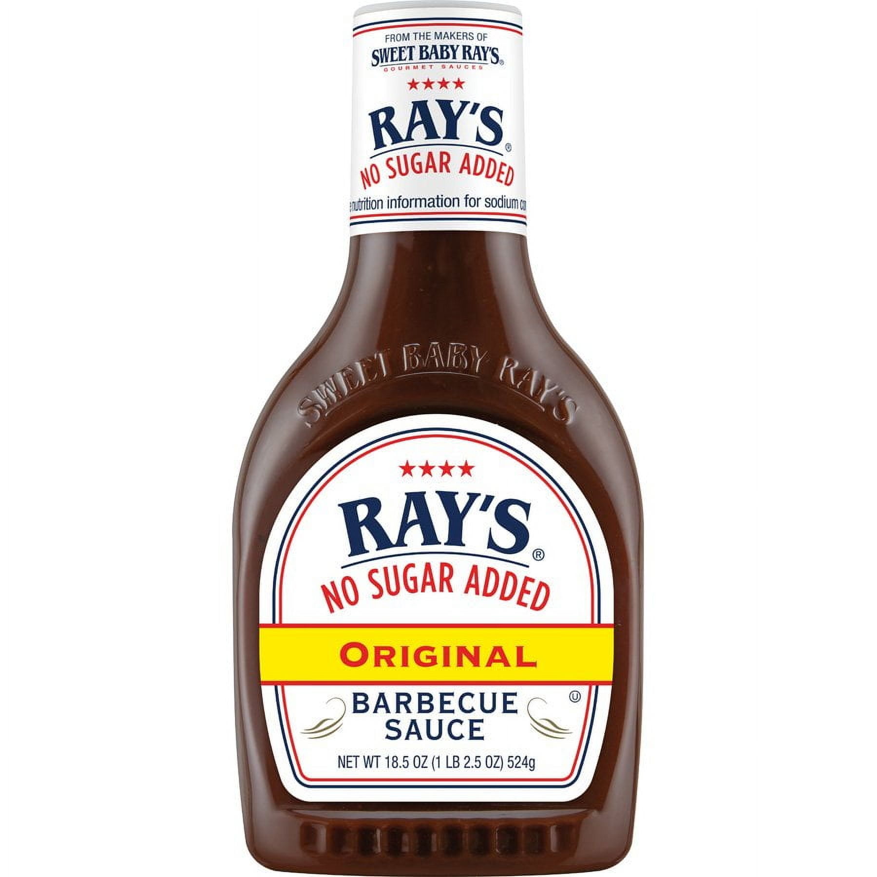 Pack Of 2 Sweet Baby Ray's No Sugar Added Original Barbecue Sauce - 18. ...