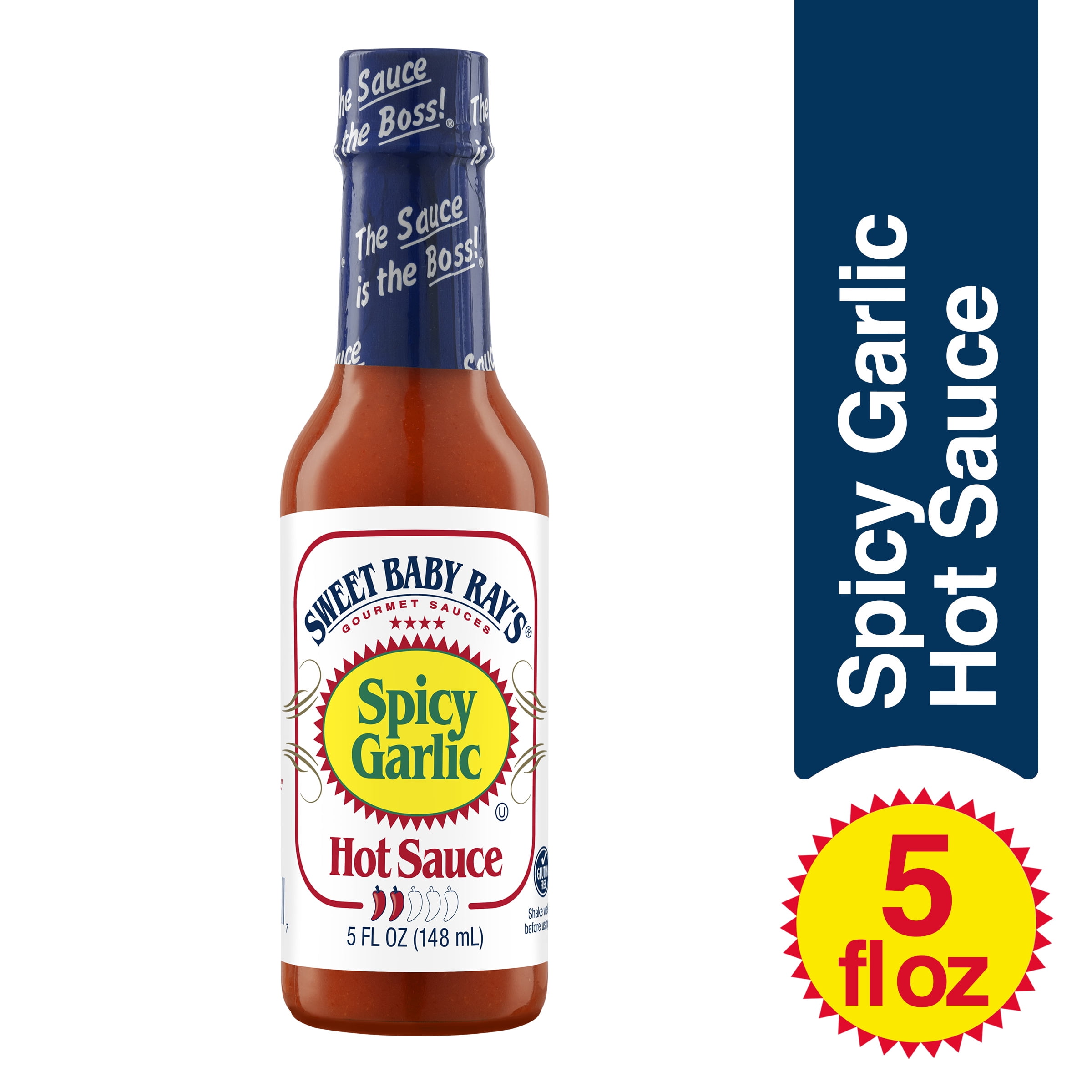 Sweet Baby Ray's Spicy Garlic Hot Sauce 5 fl oz - Walmart.com