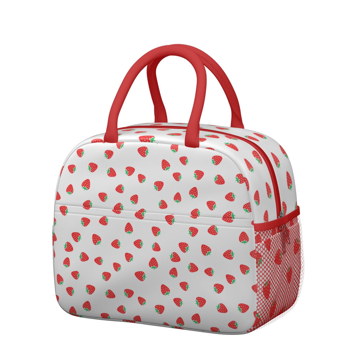 Sweet Berries Insulated Lunch Box - Kawaii Fruity Design, Lightweight ...