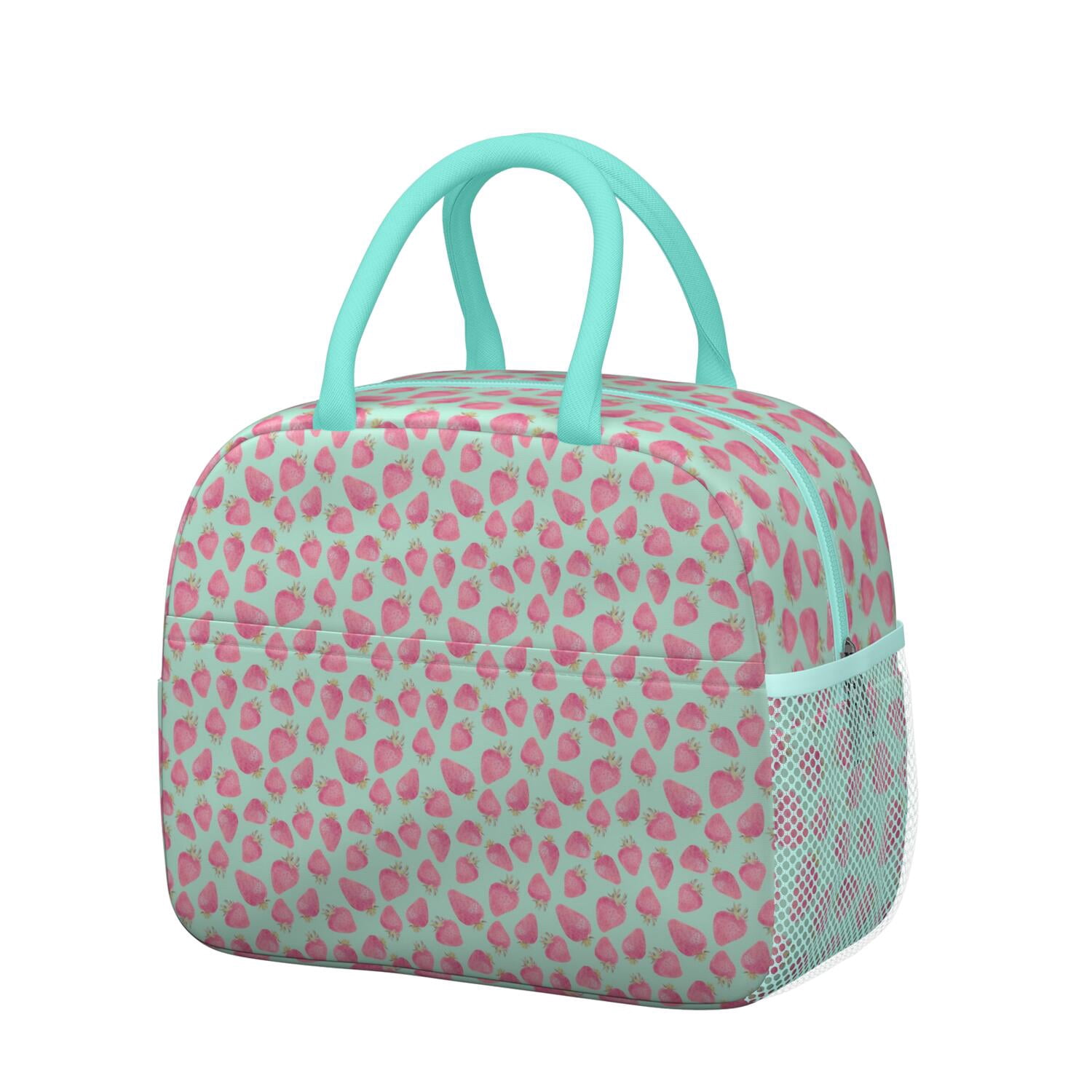 Sweet Berries Insulated Lunch Box - Kawaii Fruity Design, Lightweight ...