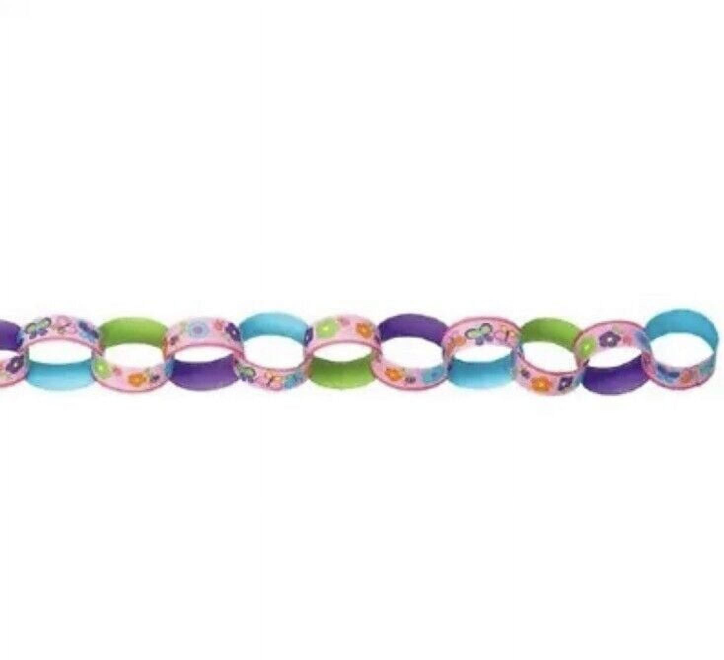 Sweet Birthday Girl Printed Paper Chain Garland - Walmart.com