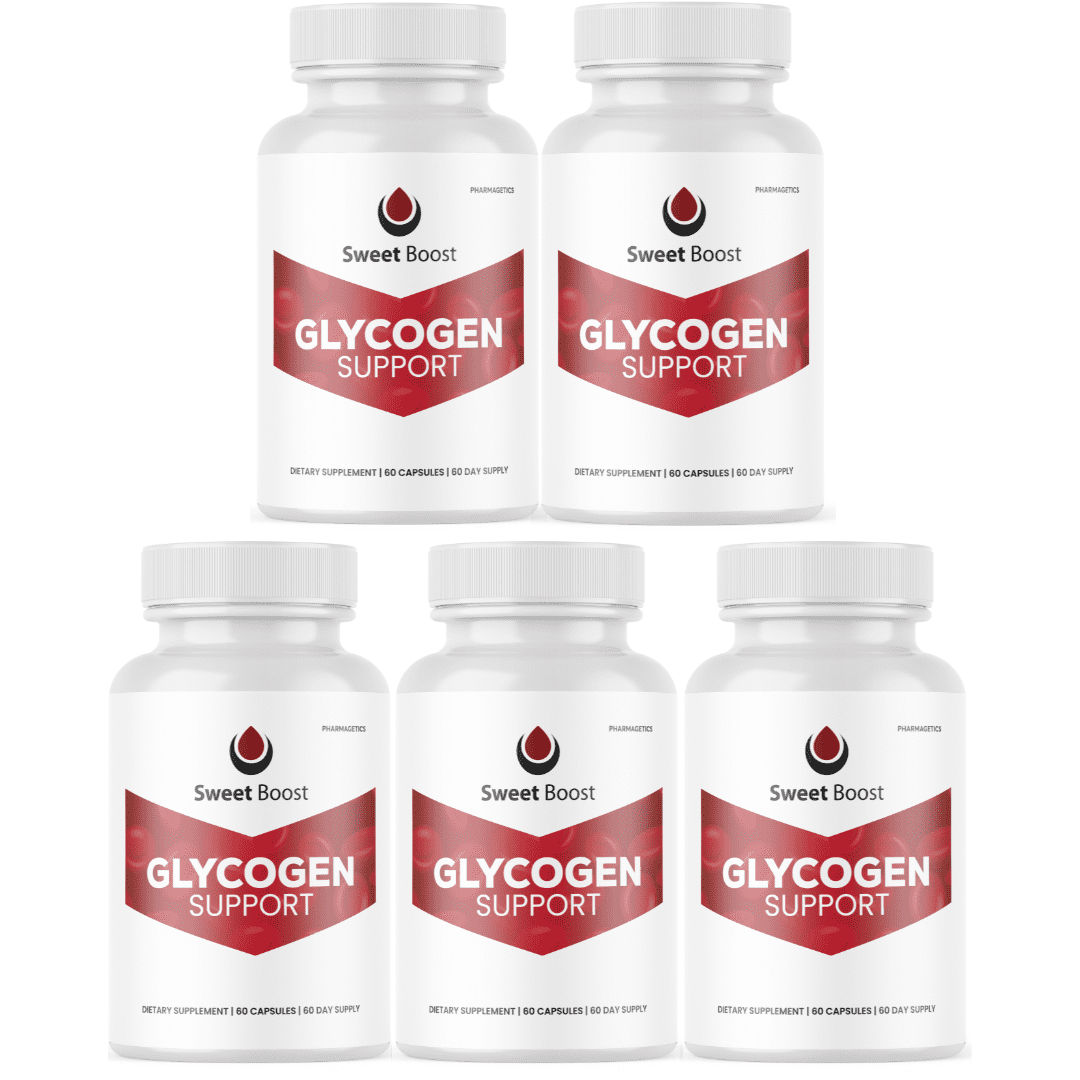 Sweet Boost Glycogen Support Capsules, Max Strength - 5 Bottles ...