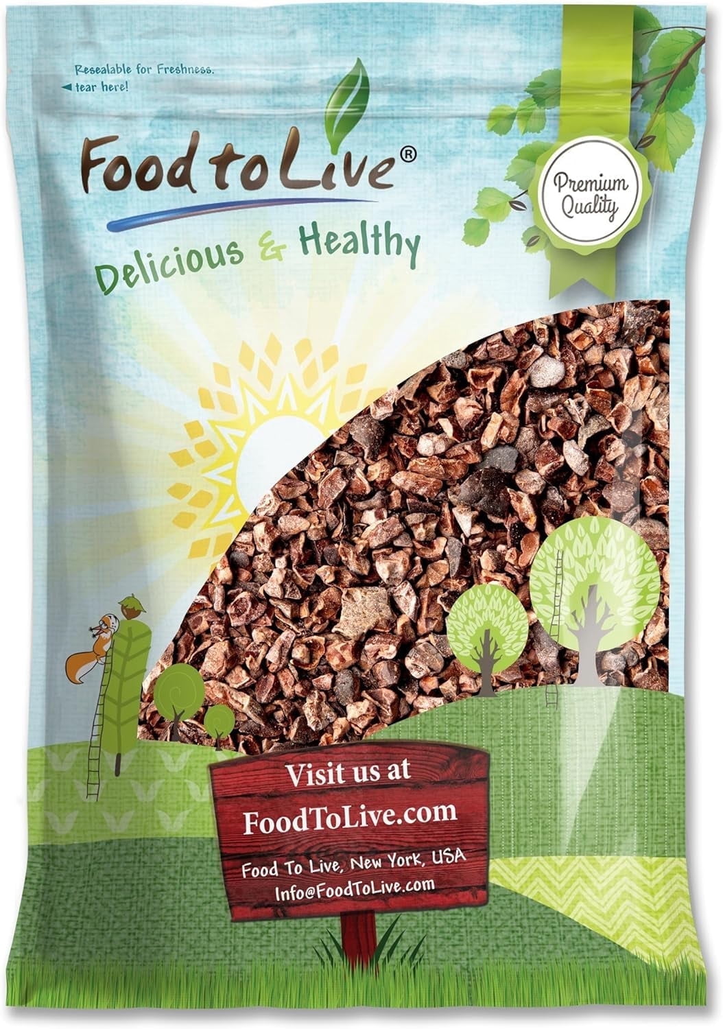 Sweet Cacao Nibs with Coconut Sugar, 10 Pounds – Vegan, Kosher, Bulk ...