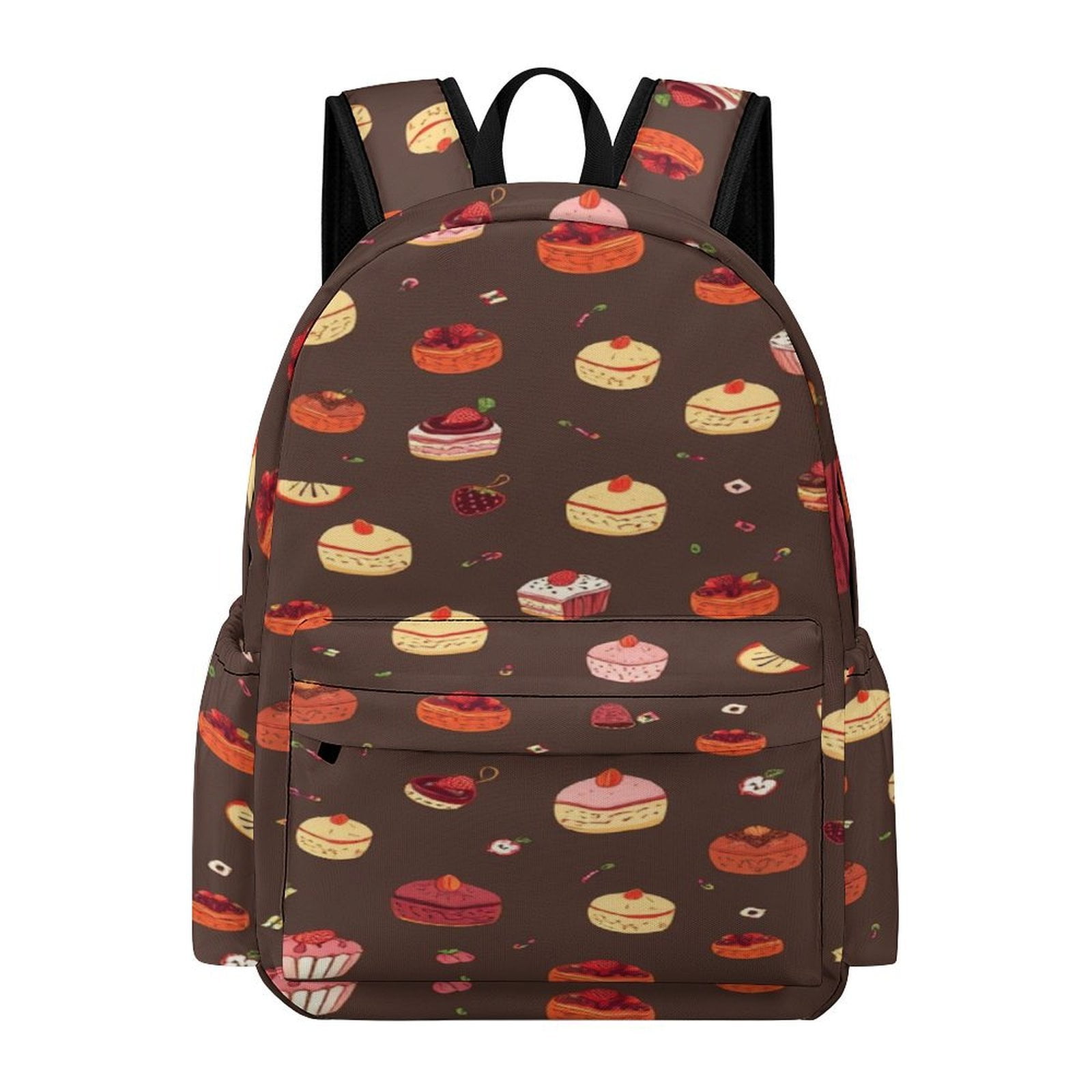 Sweet Cake Pattern Backpack Student BookBag School Bag Laptop Shoulder ...