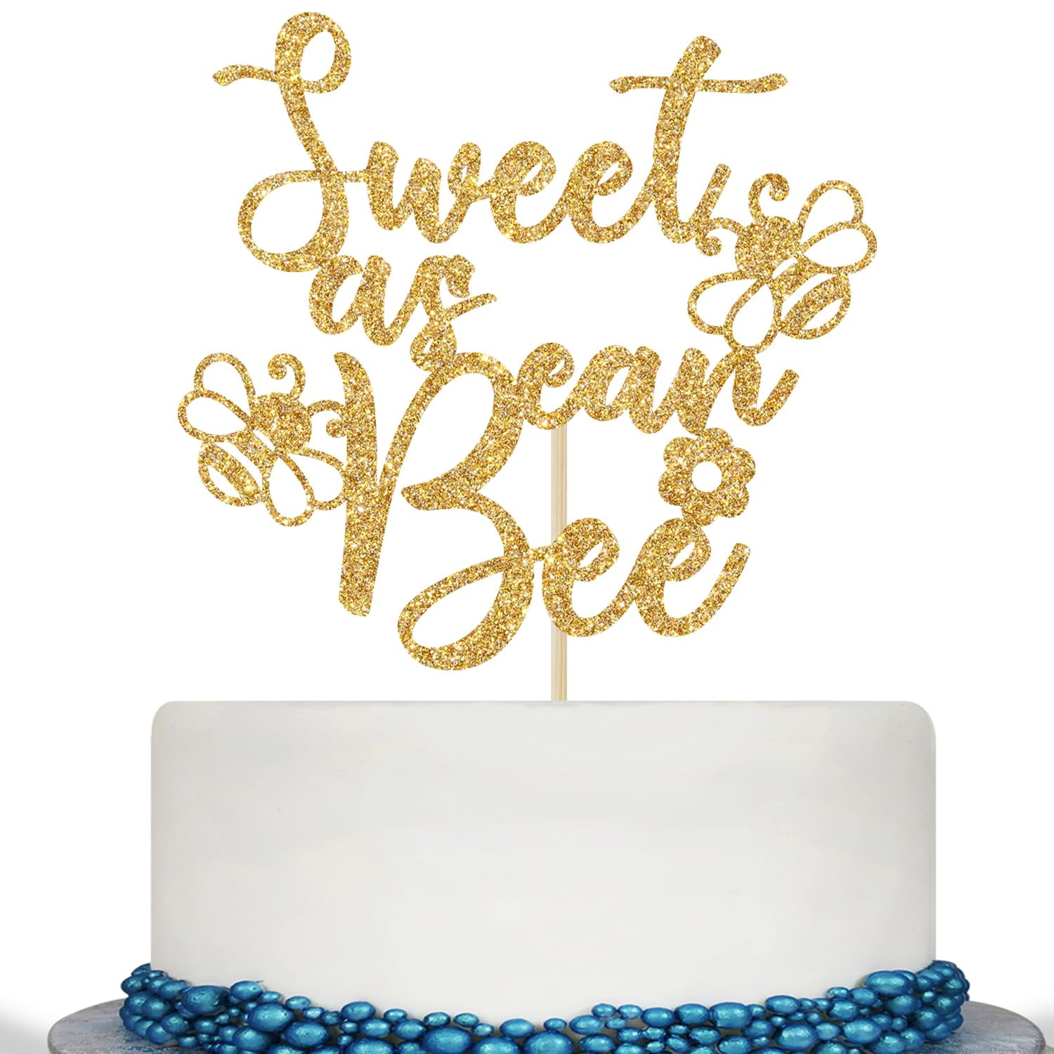 Sweet As Can Bee Cake Topper, RST1 Bumble Bee Baby Shower Birthday ...