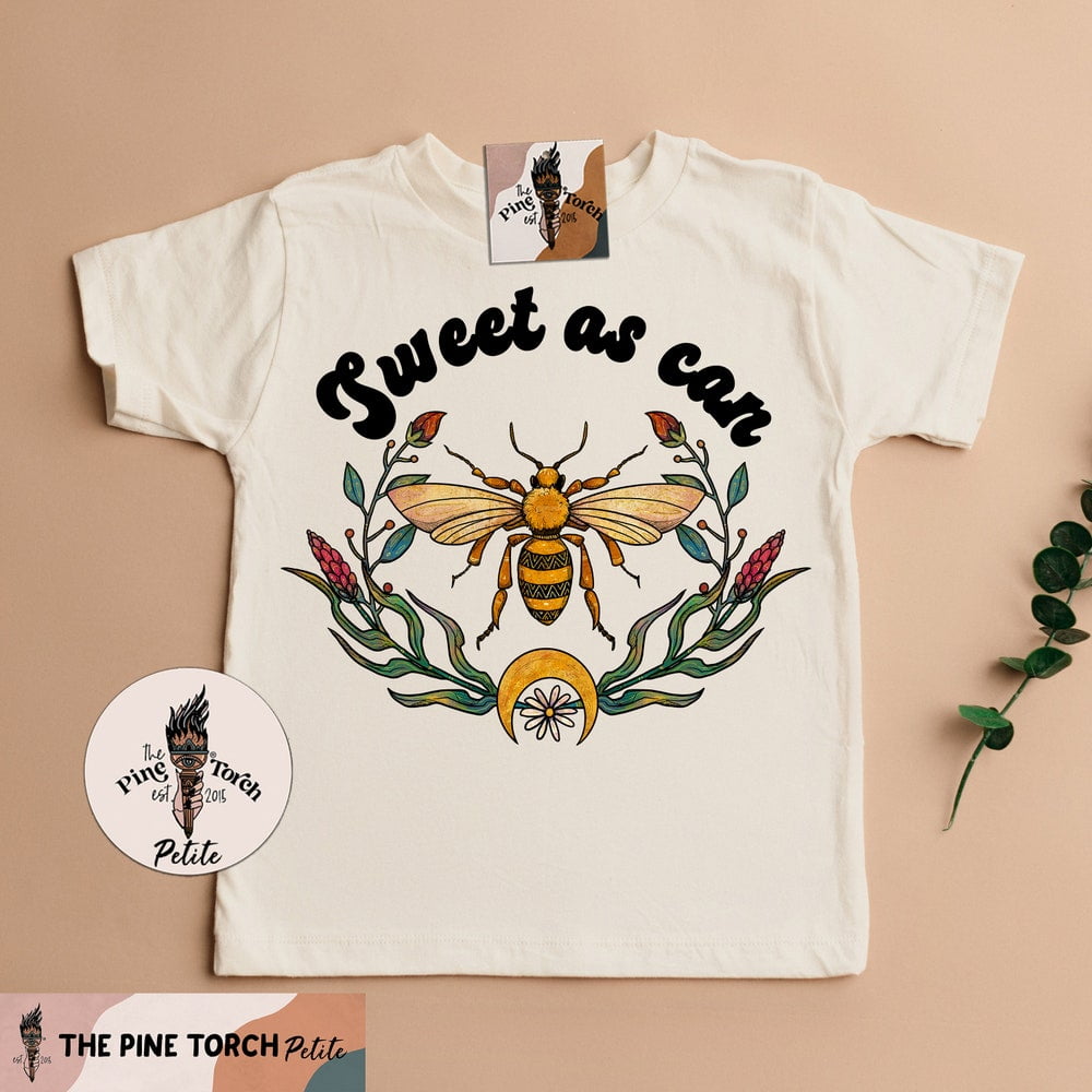 Sweet As Can Bee Kids Tee, Bee Tee, Little Bee Big Sister Announcement Shirt, Little Bee Baby ...