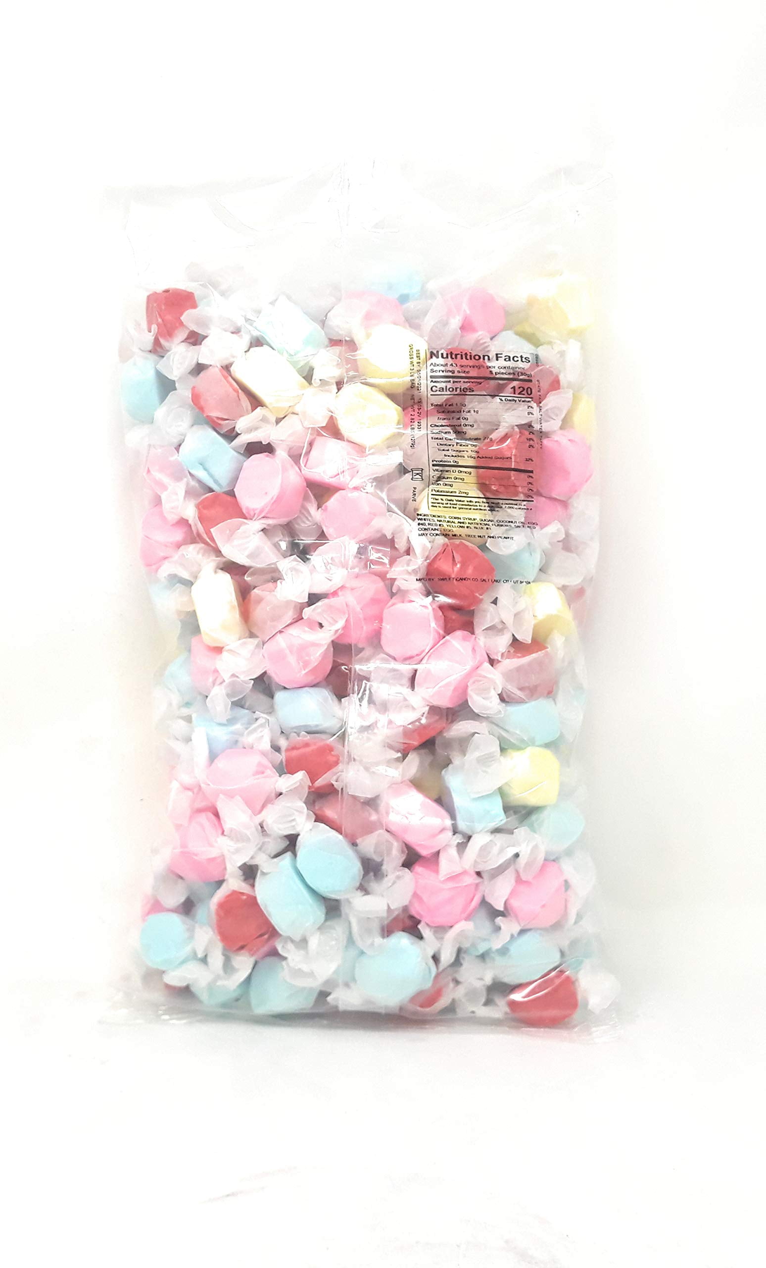 Sweet Candy Company Salt AIF9 Water Taffy Individually Wrapped - Salt ...