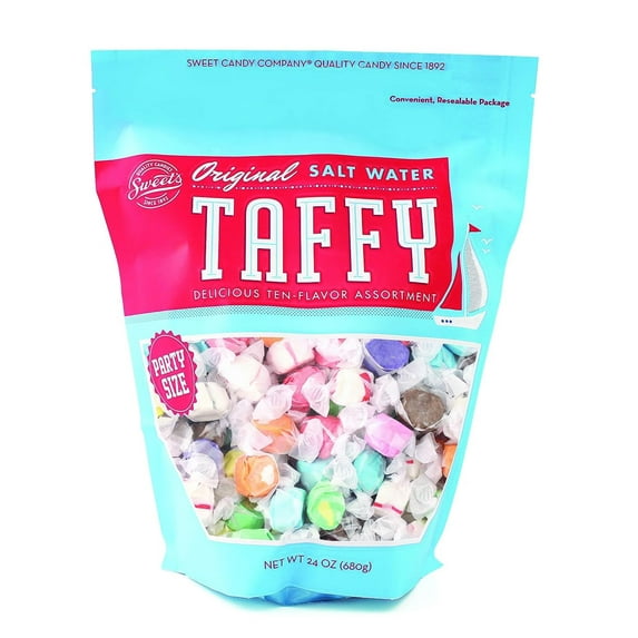 Sweet Candy Company Salt AIF9 Water Taffy Individually Wrapped - Salt ...