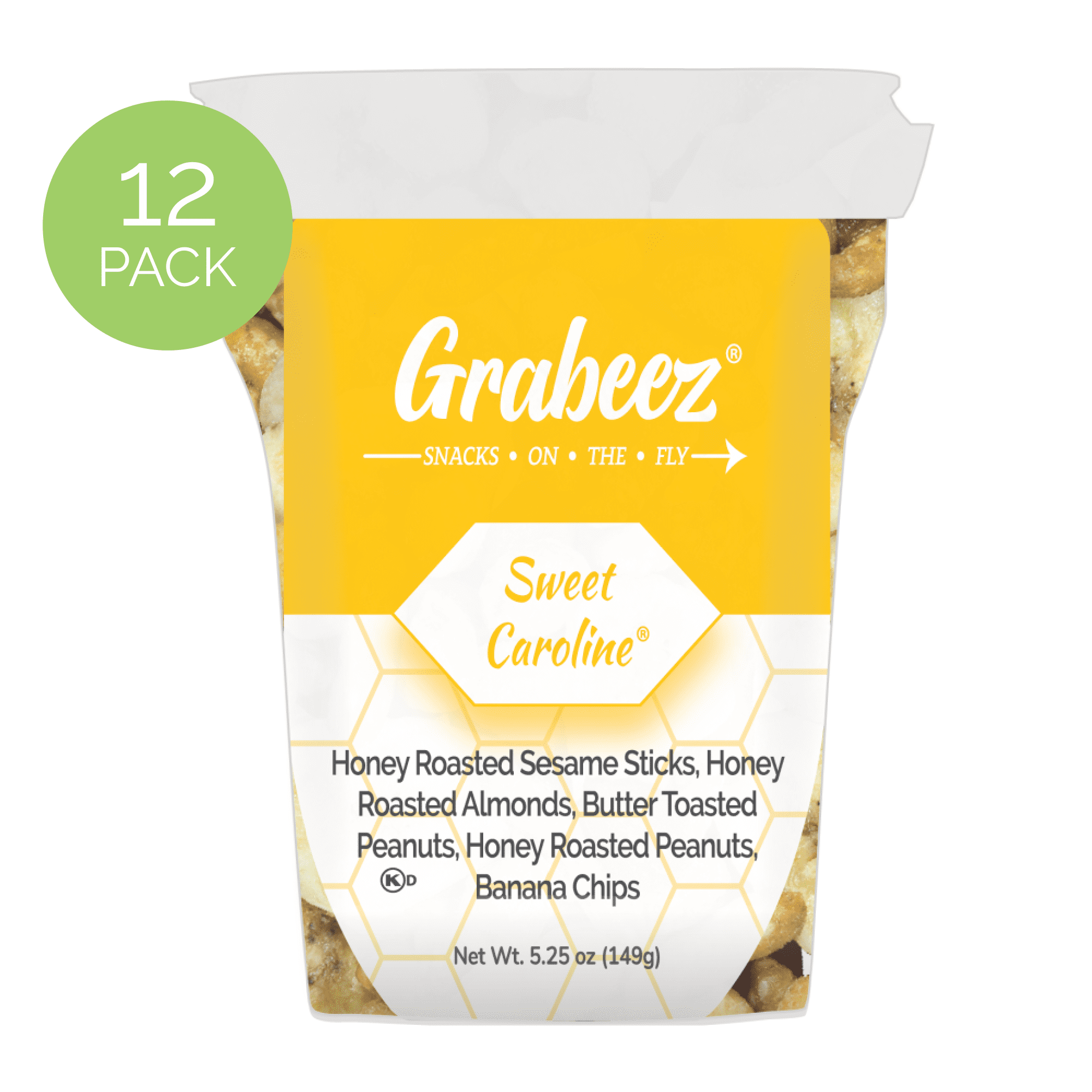 Sweet Caroline Grabeez, 5.25oz, 12-count - Walmart.com