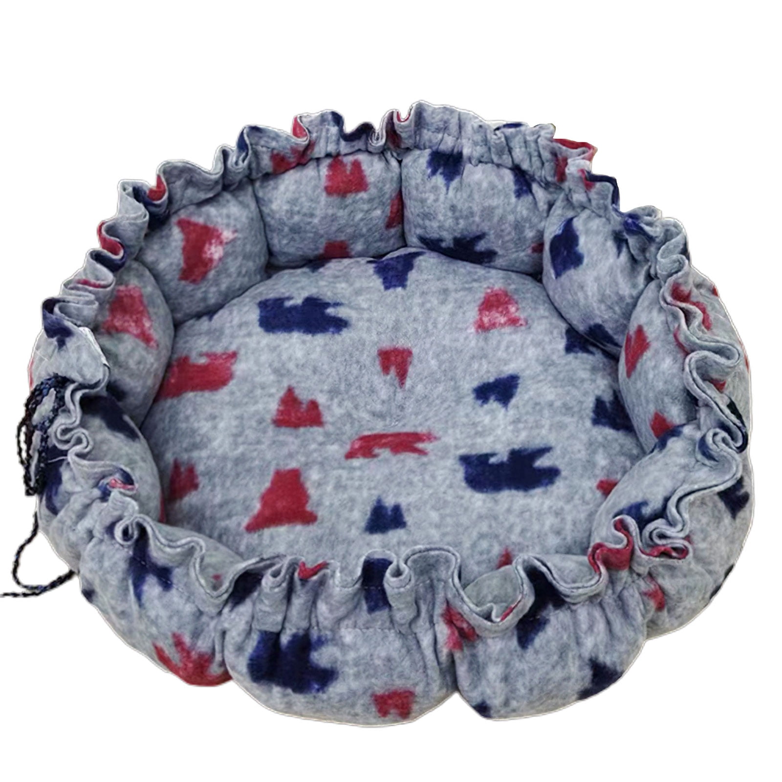 Sweet Cat Bed Warm Pet Mat Cute Kitten Lounger Cushions Cat House Tent ...