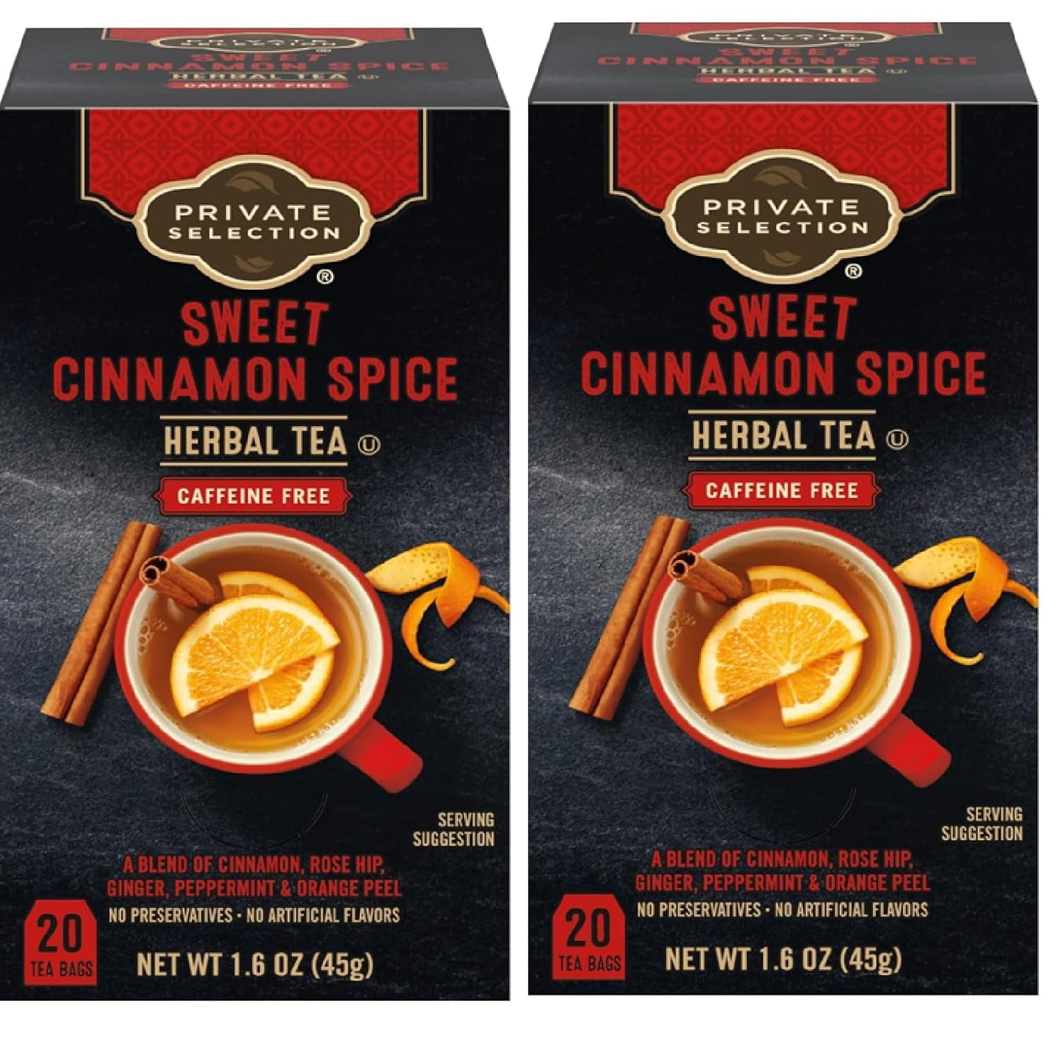 Sweet Cinnamon Spice Herbal Tea a Blend of Cinnamon, Rose Hip, Ginger ...