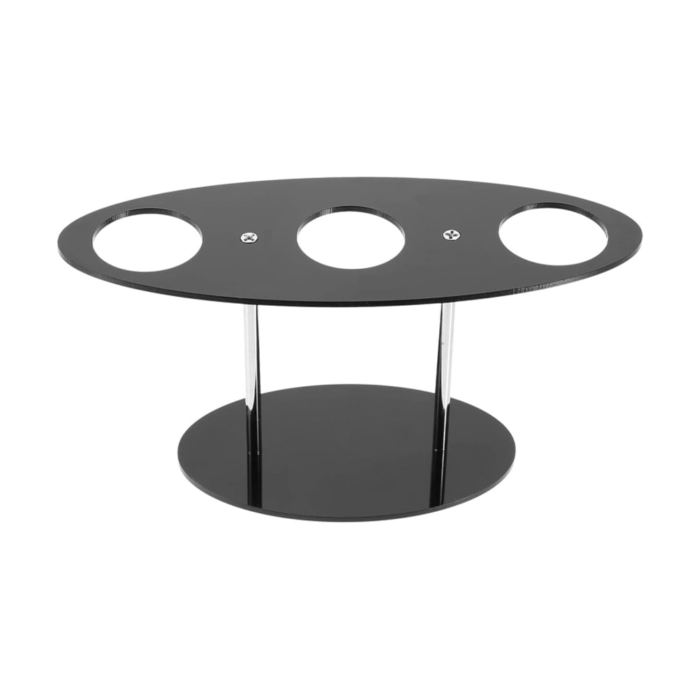 Sweet Cones Holder Ice Cream Cone Display Stand 3 Holes Plastic Holder ...