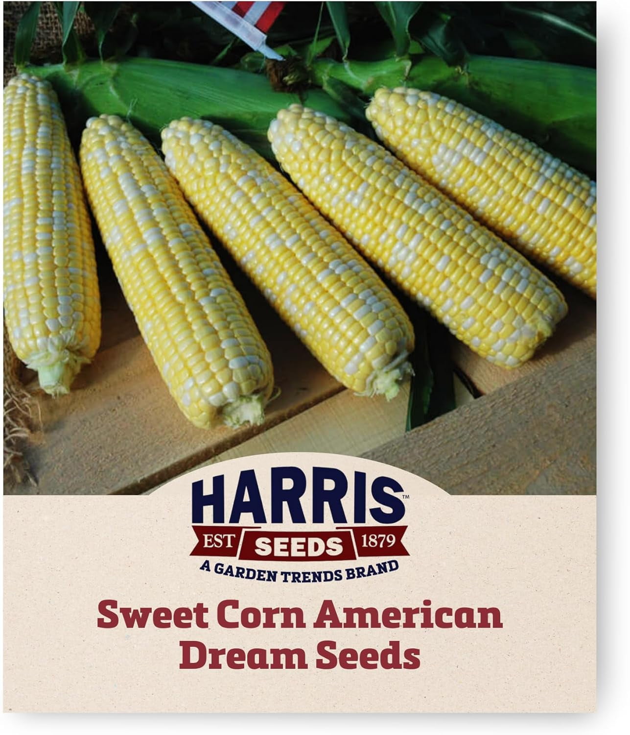 Harris Seeds - Sweet Corn Seeds American Dream F1 Variety Bicolor ...