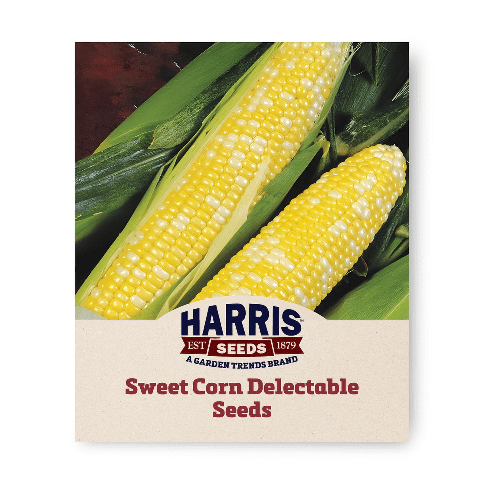 Harris Seeds - Delectable Bicolor Sweet Corn Variety Seeds - Treated ...