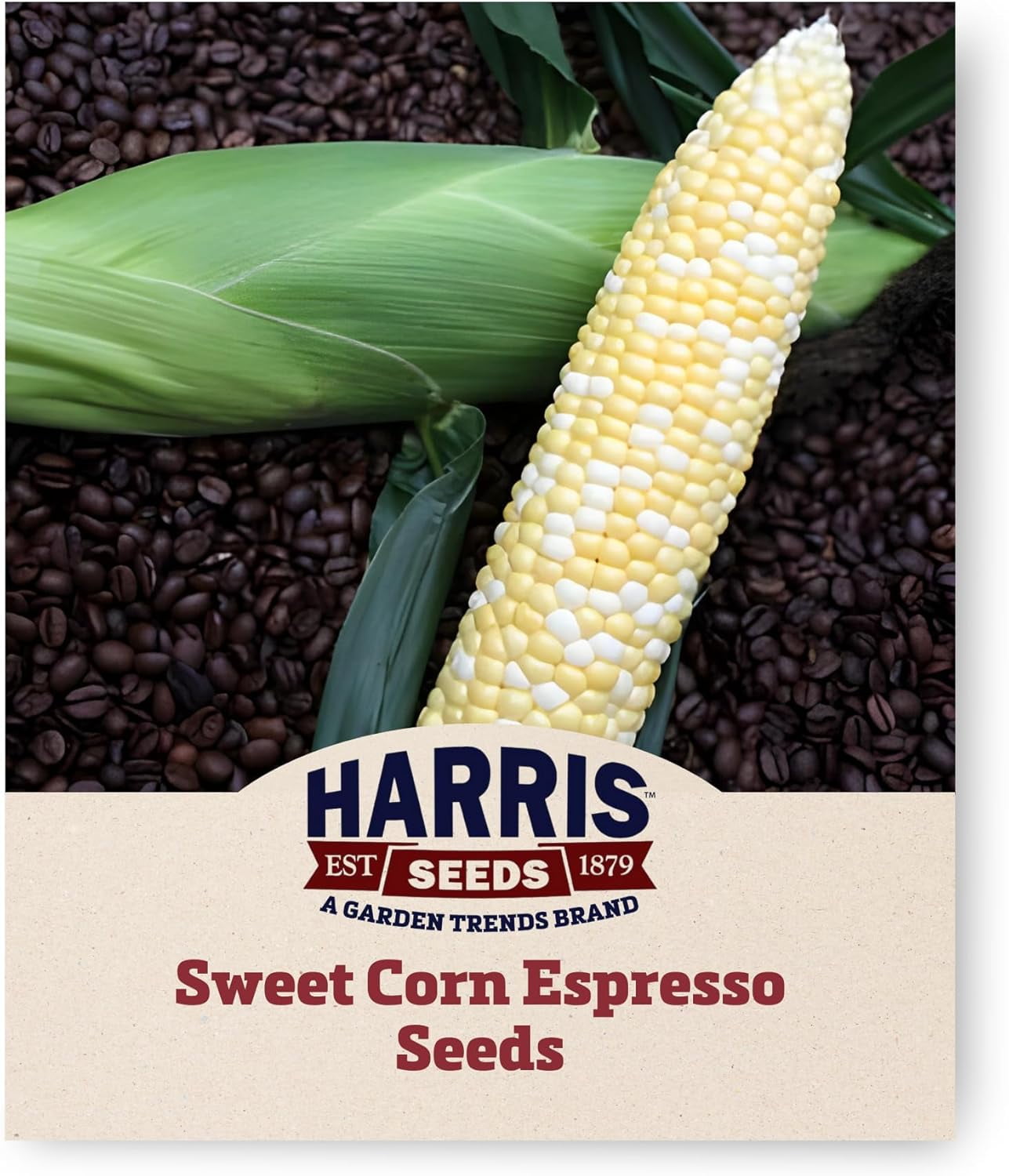 Harris Seeds - Sweet Corn Seeds - Treated Espresso F1 Variety - Bicolor ...