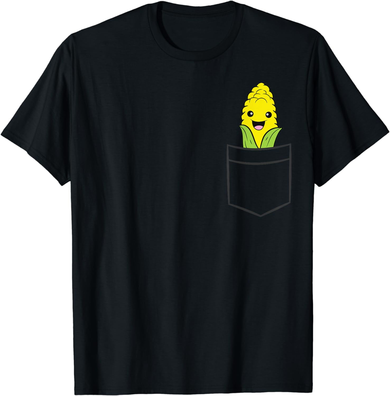 Sweet Corn In The Pocket Vegetable Cute Corn T-Shirt - Walmart.com
