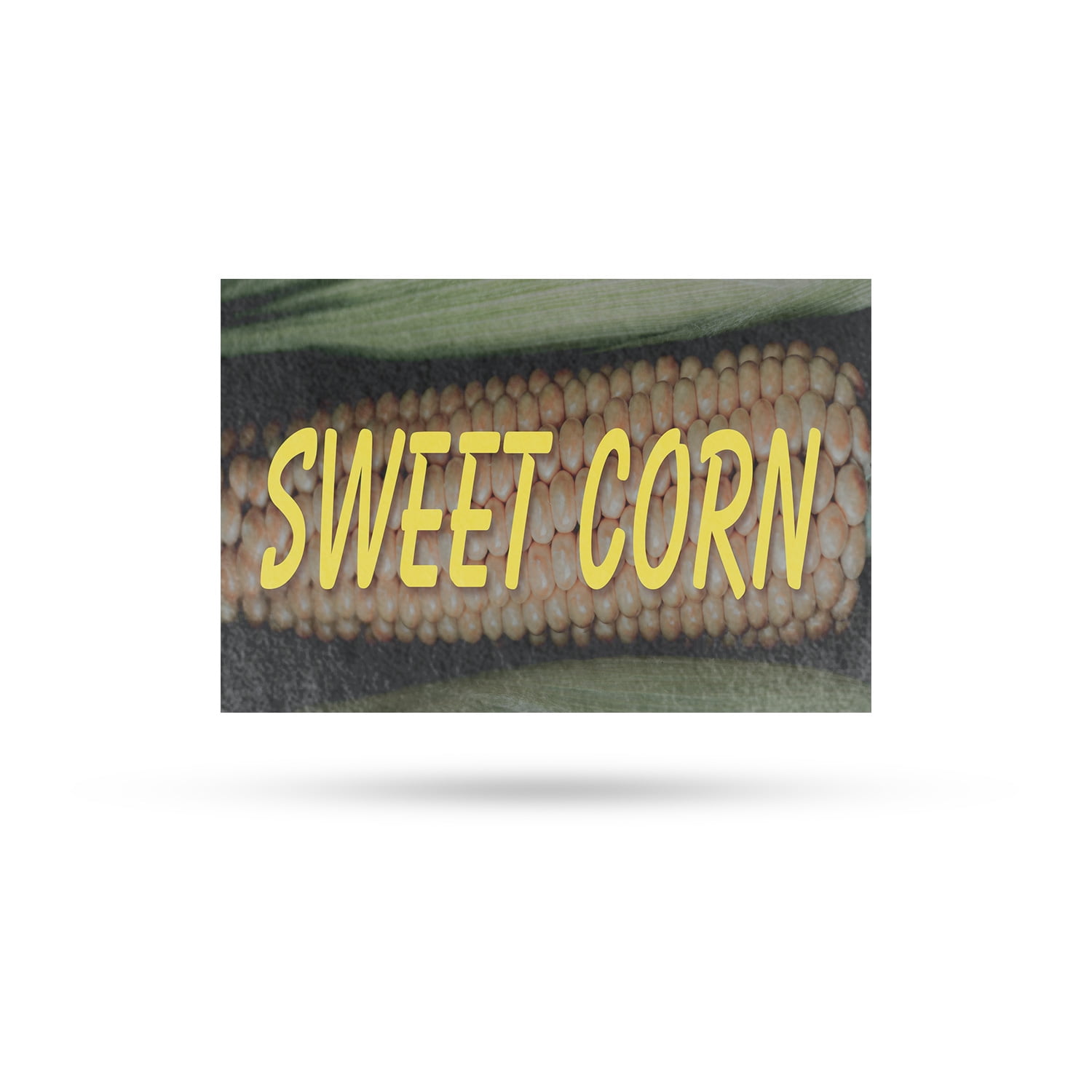 Sweet Corn Vinyl Decal 18 Inch x 24 Inch Weatherproof Heavy-Duty ...