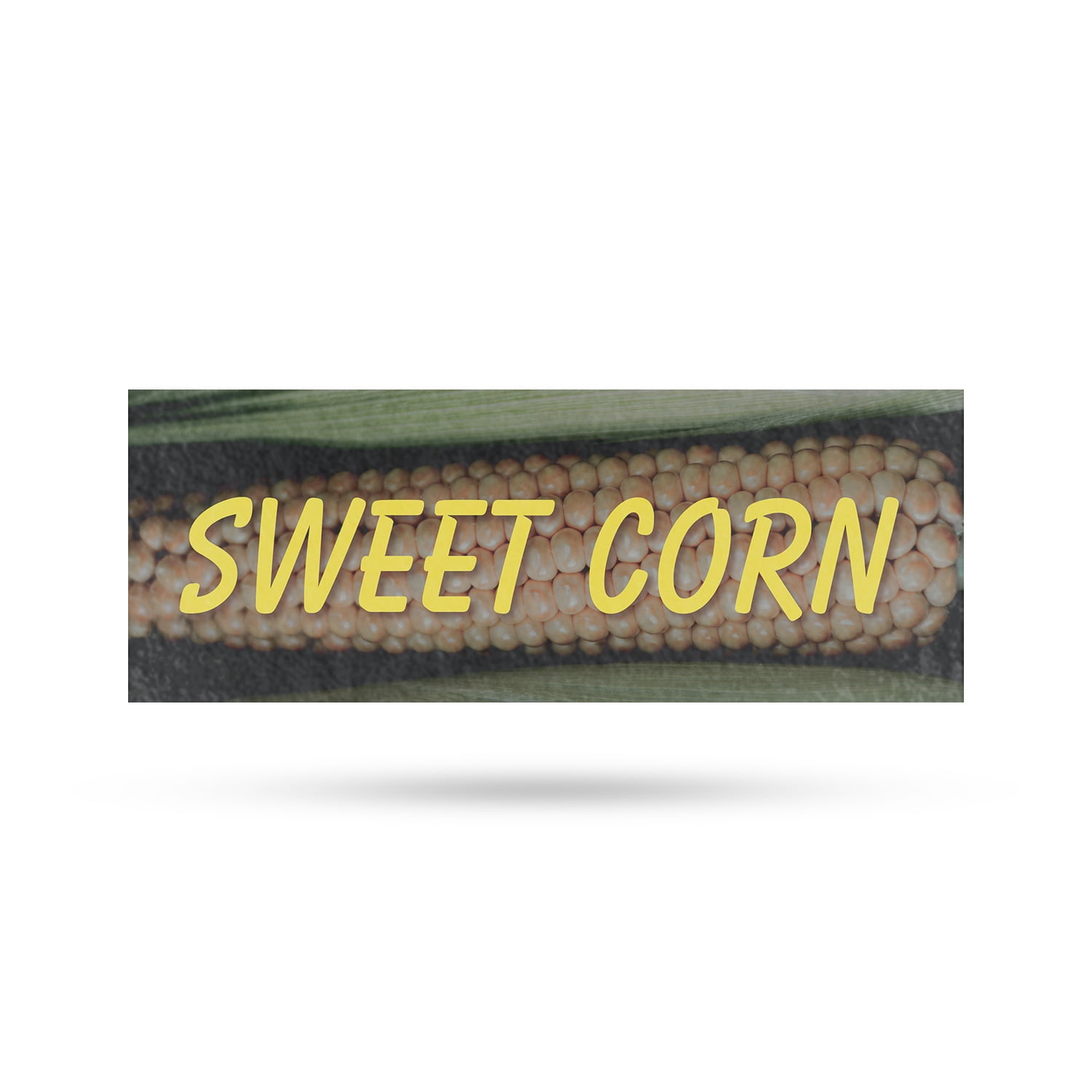 Sweet Corn Vinyl Decal 36 Inch x 14 Inch Weatherproof Heavy-Duty ...