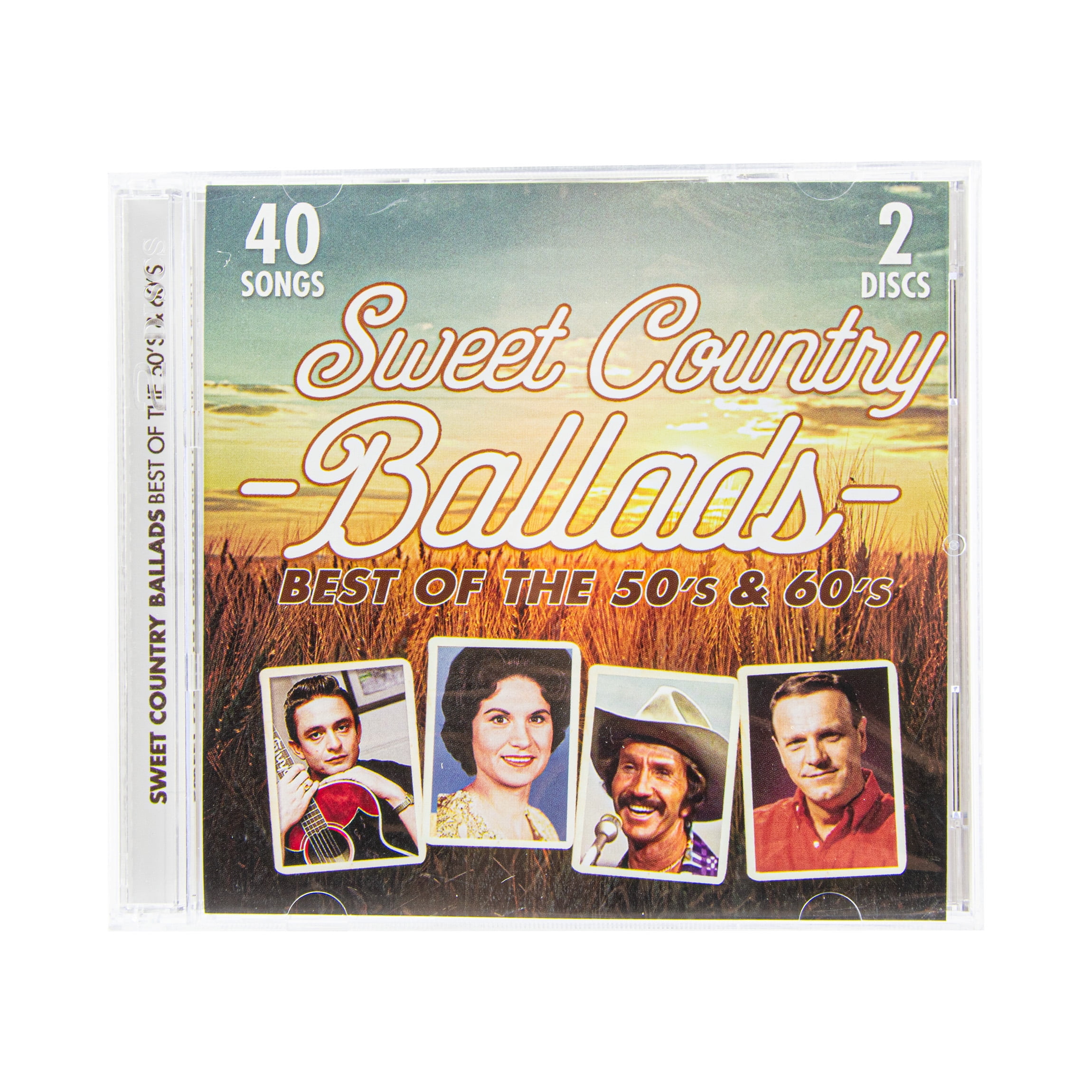 Sweet Country Ballads: Best of the 50's & 60's CD - Walmart.com
