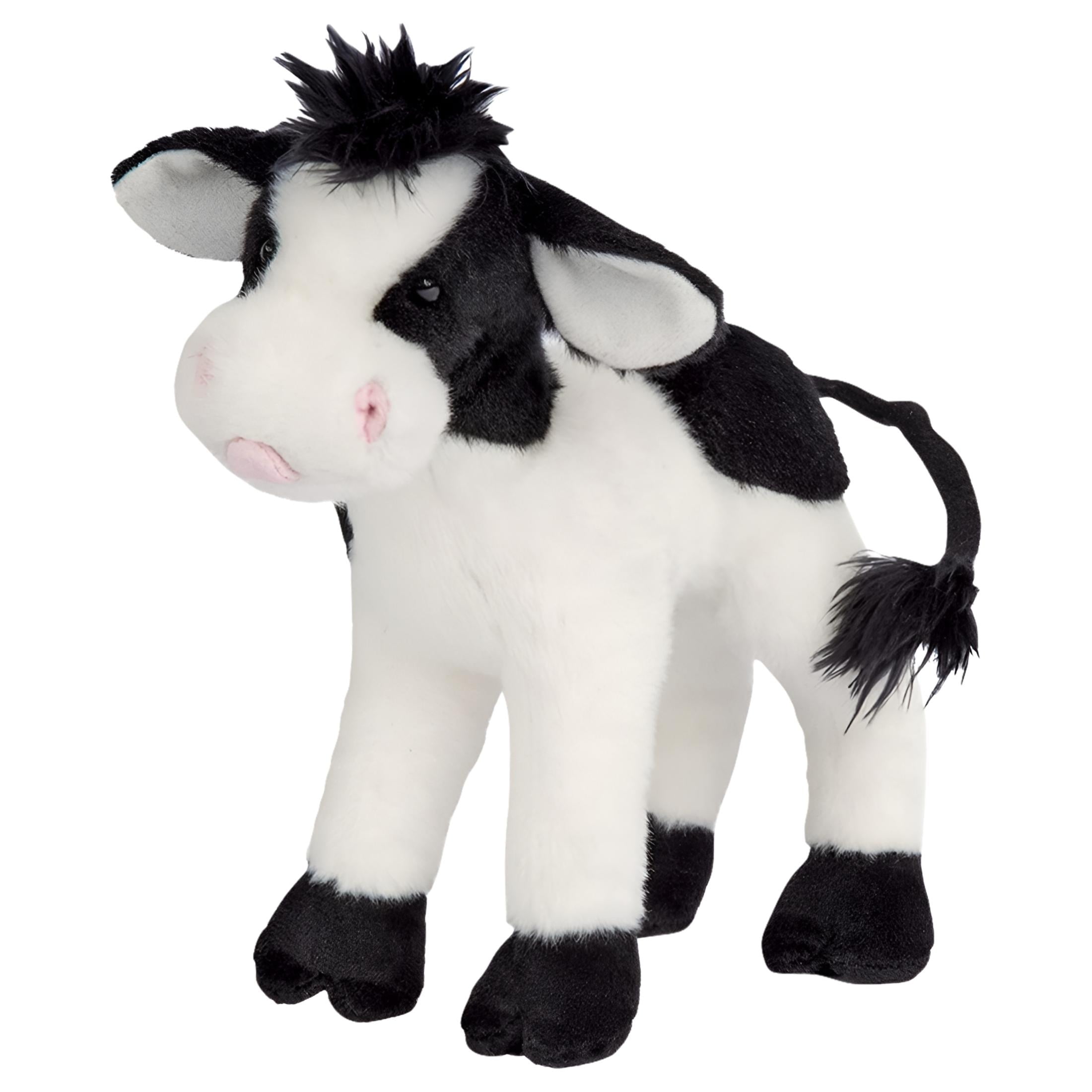 Douglas Toys Sweet Cream Cow - Small Black & White Plush Toy, Great ...