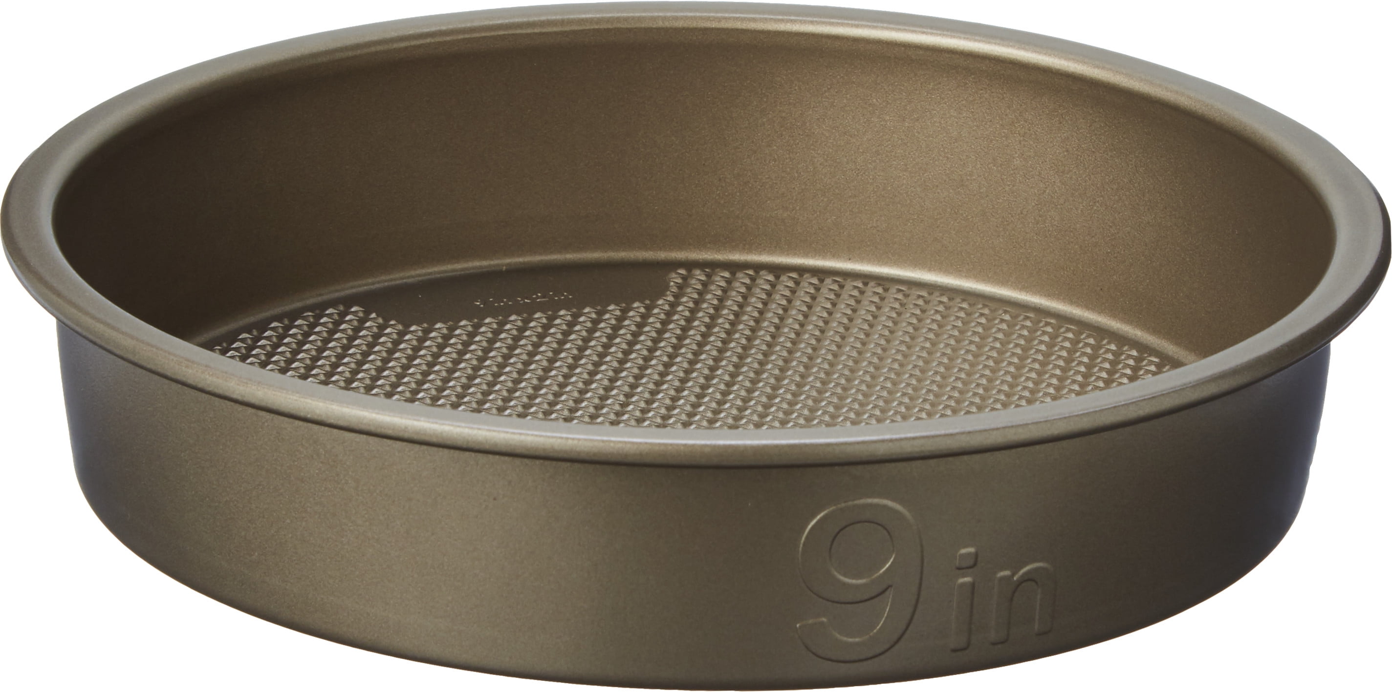 Sweet Creations 9 Textured Nonstick Round Cake Pan - Walmart.com