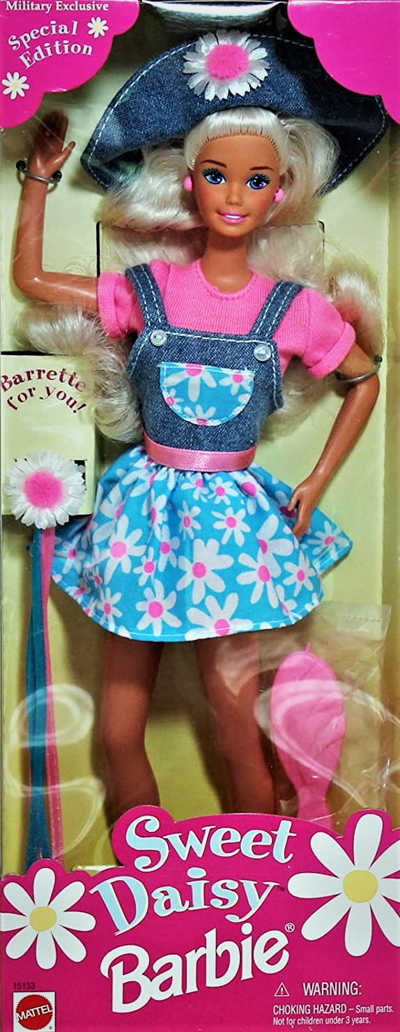 Sweet Daisy Barbie Doll Special Edition Military Exclusive 1996 Mattel ...