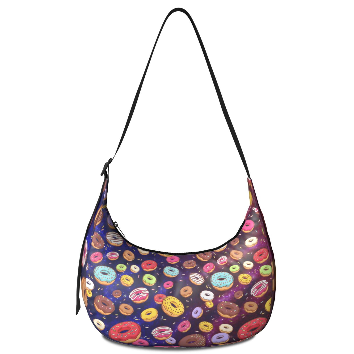 Sweet Donut Adjustable Strap Crossbody Bag Lightweight Nylon Donut ...