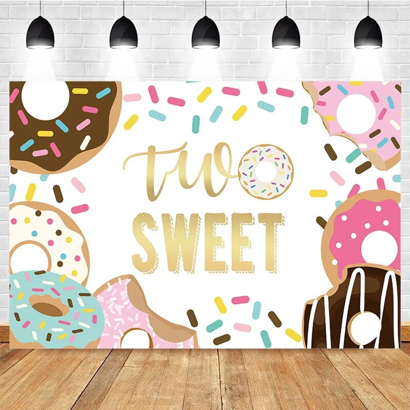 Sweet Donuts Photography Background Newborn Child Portrait Photo One ...