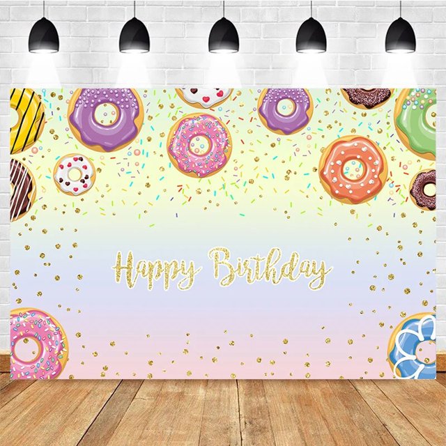 Sweet Donuts Photography Background Newborn Child Portrait Photo One ...