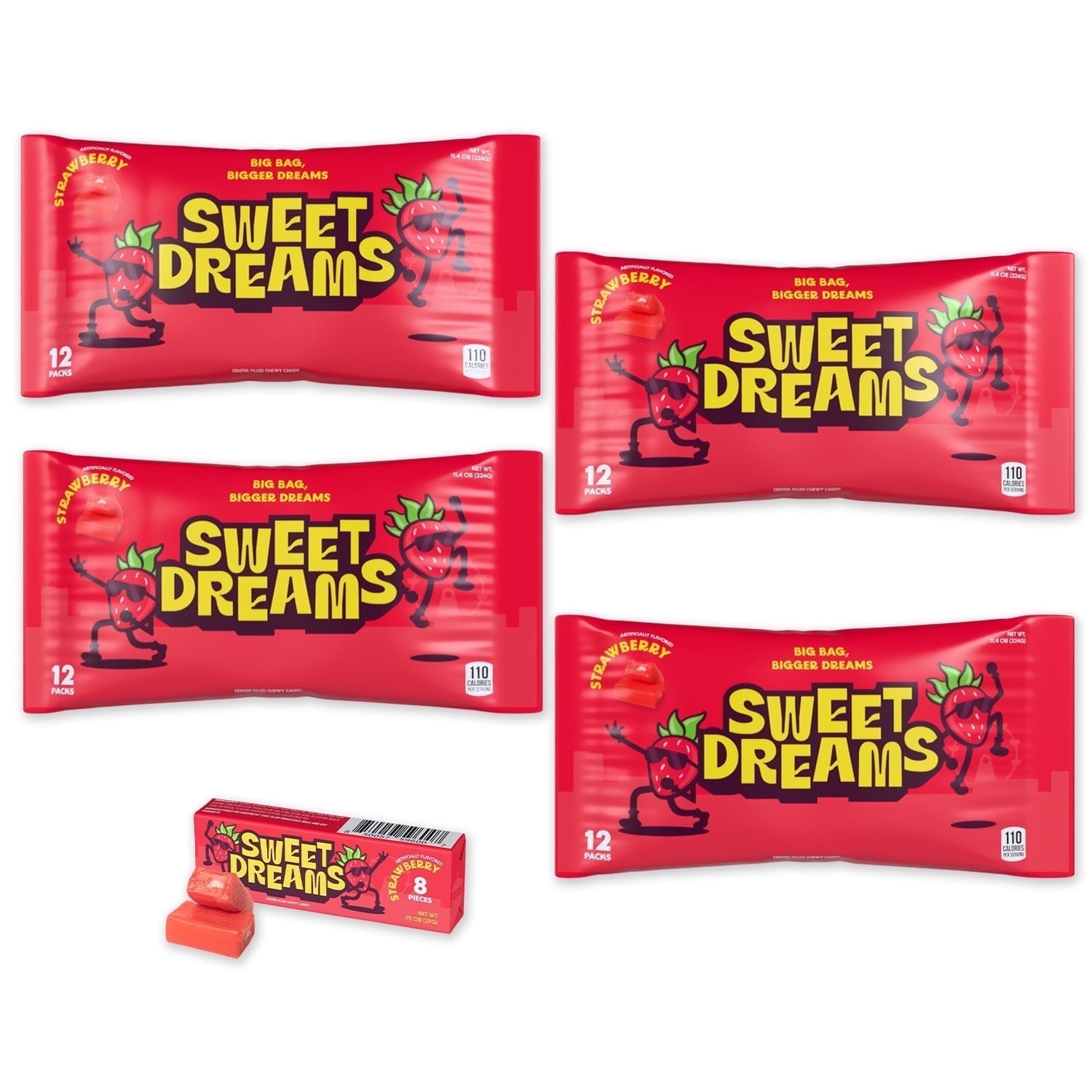 Sweet Dreams Center Filled Candy Chews – Champion of Soft Candies with ...