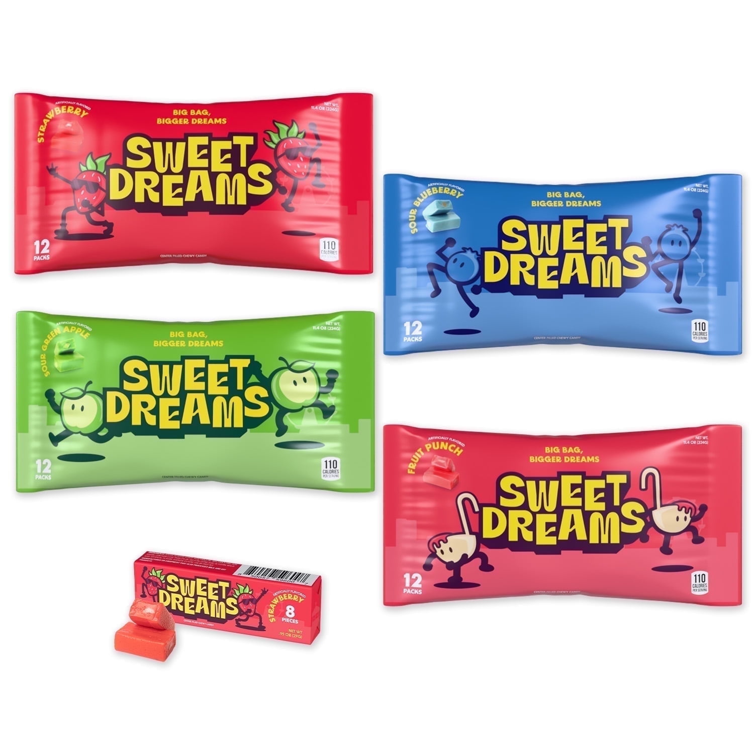 Sweet Dreams Center Filled Candy Chews – Champion of Soft Candies with ...
