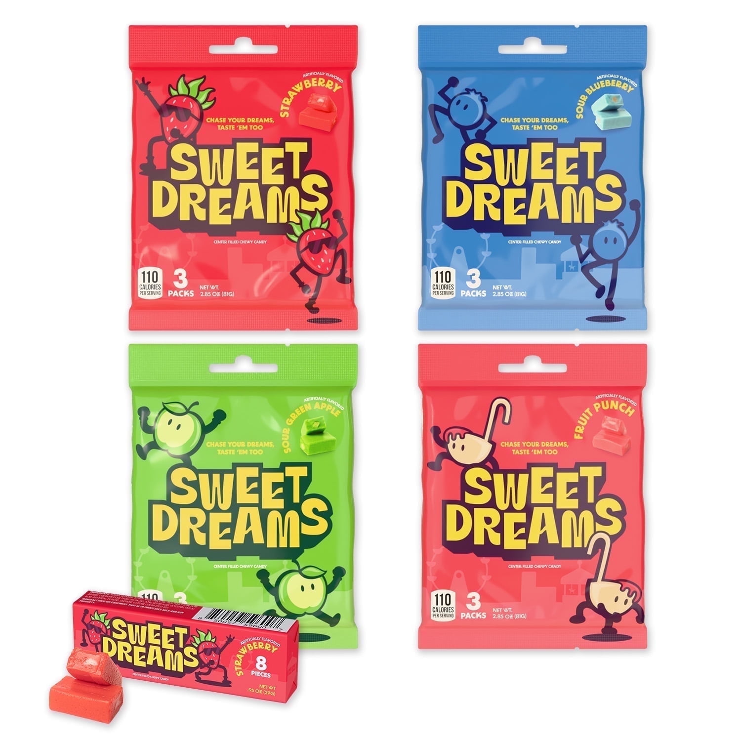 Sweet Dreams Center Filled Candy Chews – Champion of Soft Candies with ...