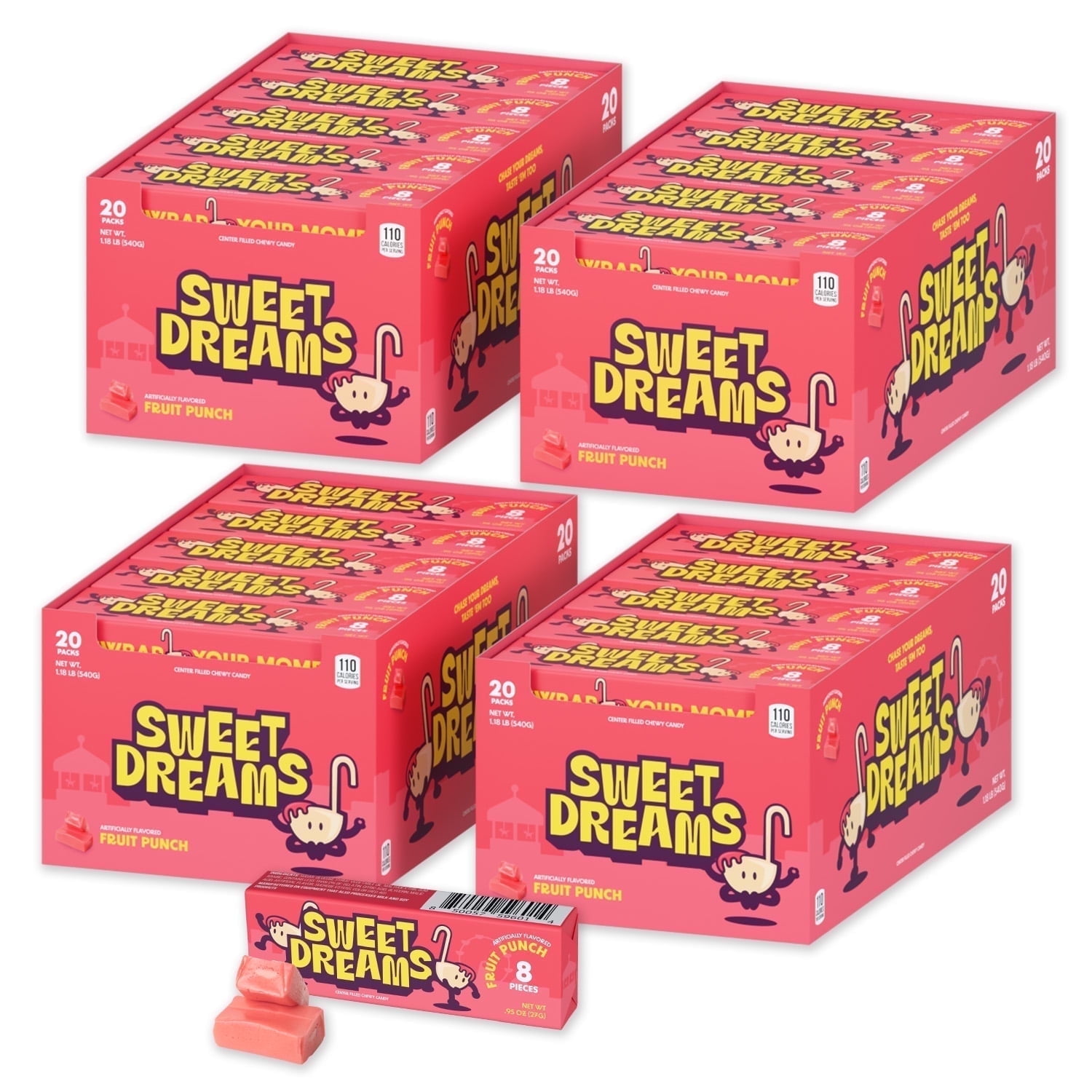 Sweet Dreams Center Filled Chewy Candy – Champion of Soft Candies with ...