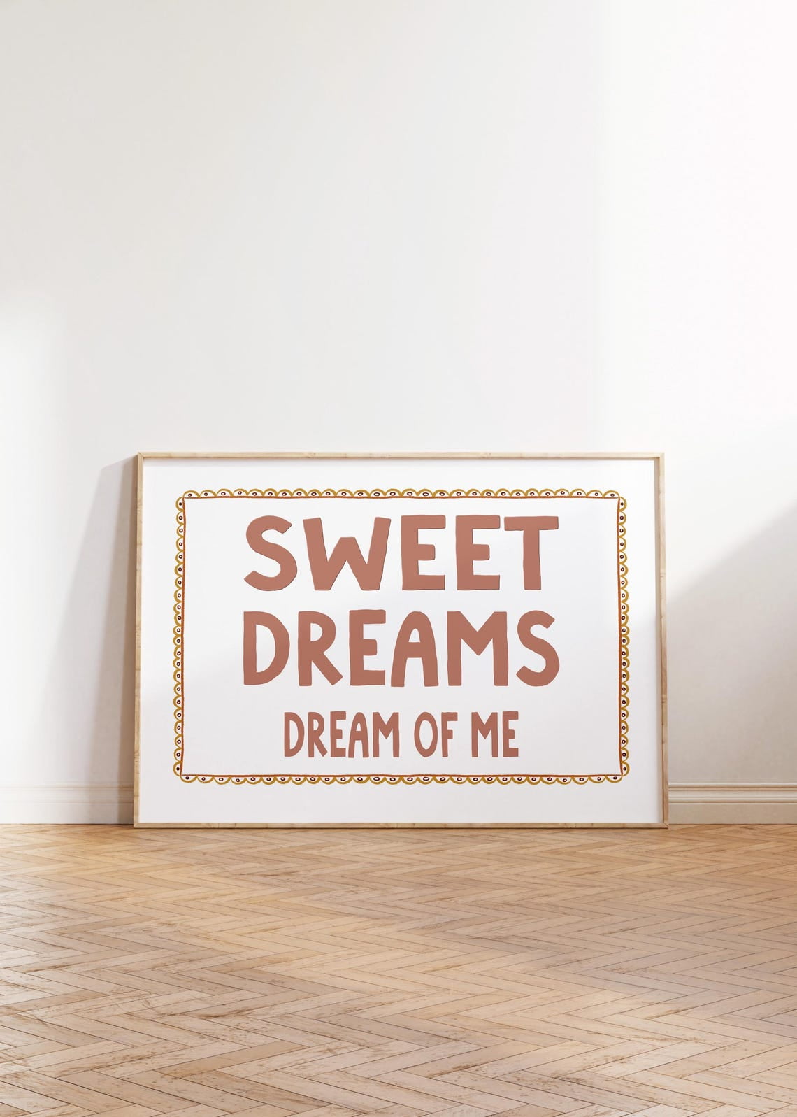 Sweet Dreams, Dream Of Me Art Print Poster, Vintage Print, Trendy Retro ...