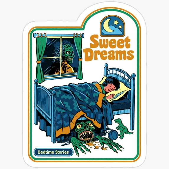 Sweet Dreams Sticker Phone Decal Water Bottle Stickers Car Decals ...