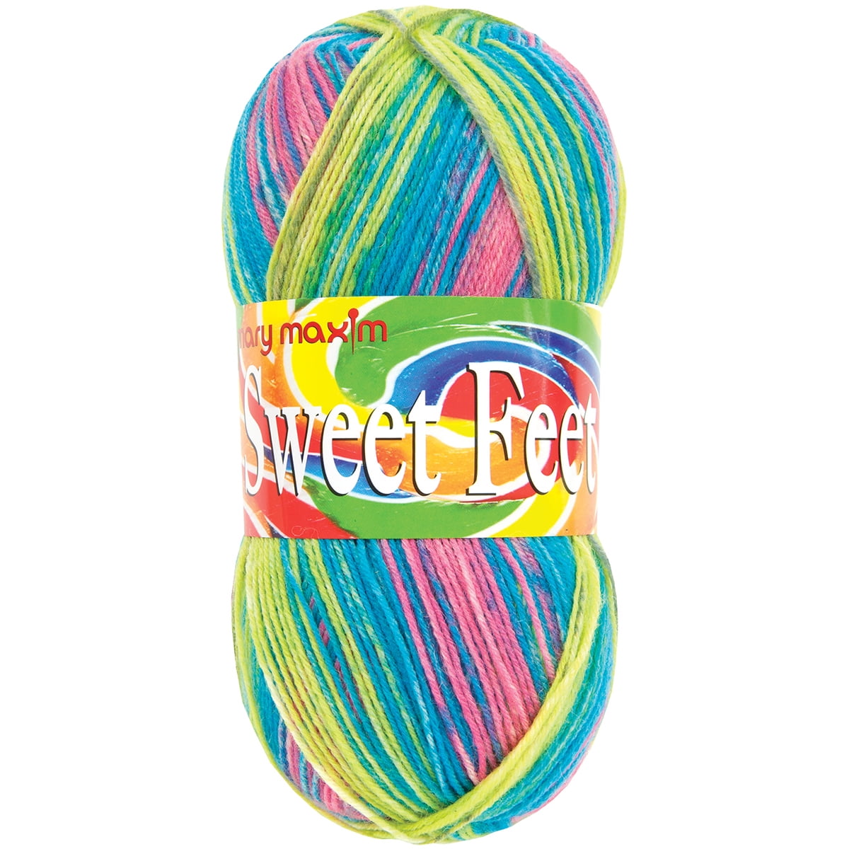 Sweet Feet Yarn-Candy, Pk 10, Mary Maxim - Walmart.com