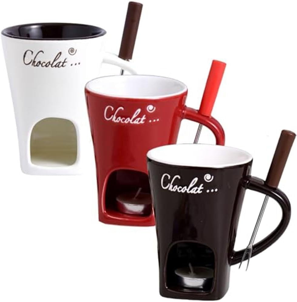 Sweet Fondue Cup Set, Meltie Cup, Multifunction Chocolate Fondue Mug ...