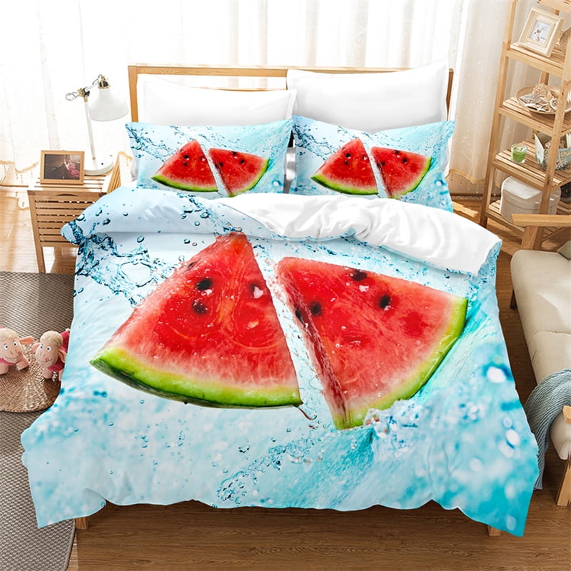 Sweet Fruit Bedding Set Lovely Kid's Duvet Cover Boys Quilt Cover Room ...