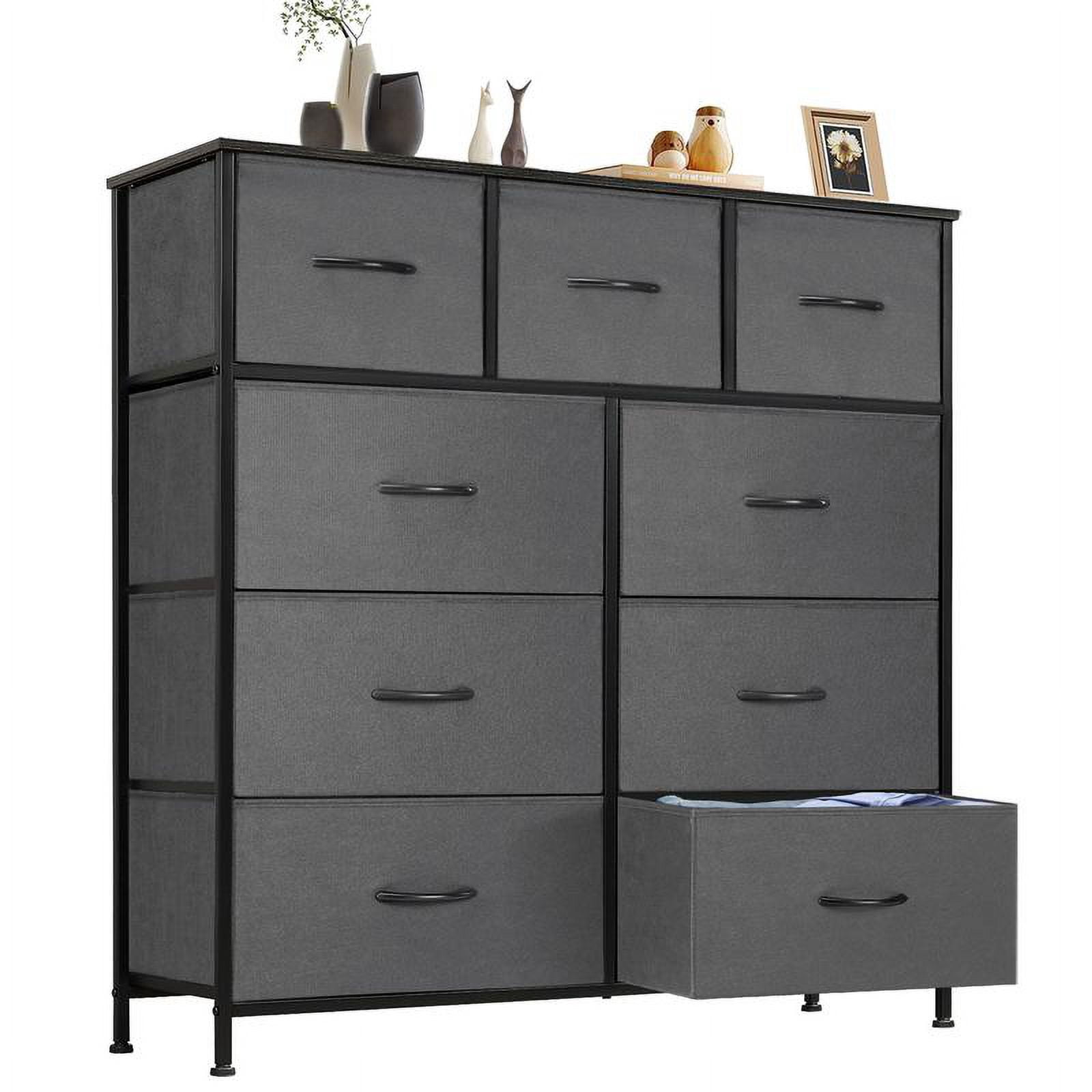 Sweet Furniture F Dresser - Fabric Storage Tower with 9 Drawers ...