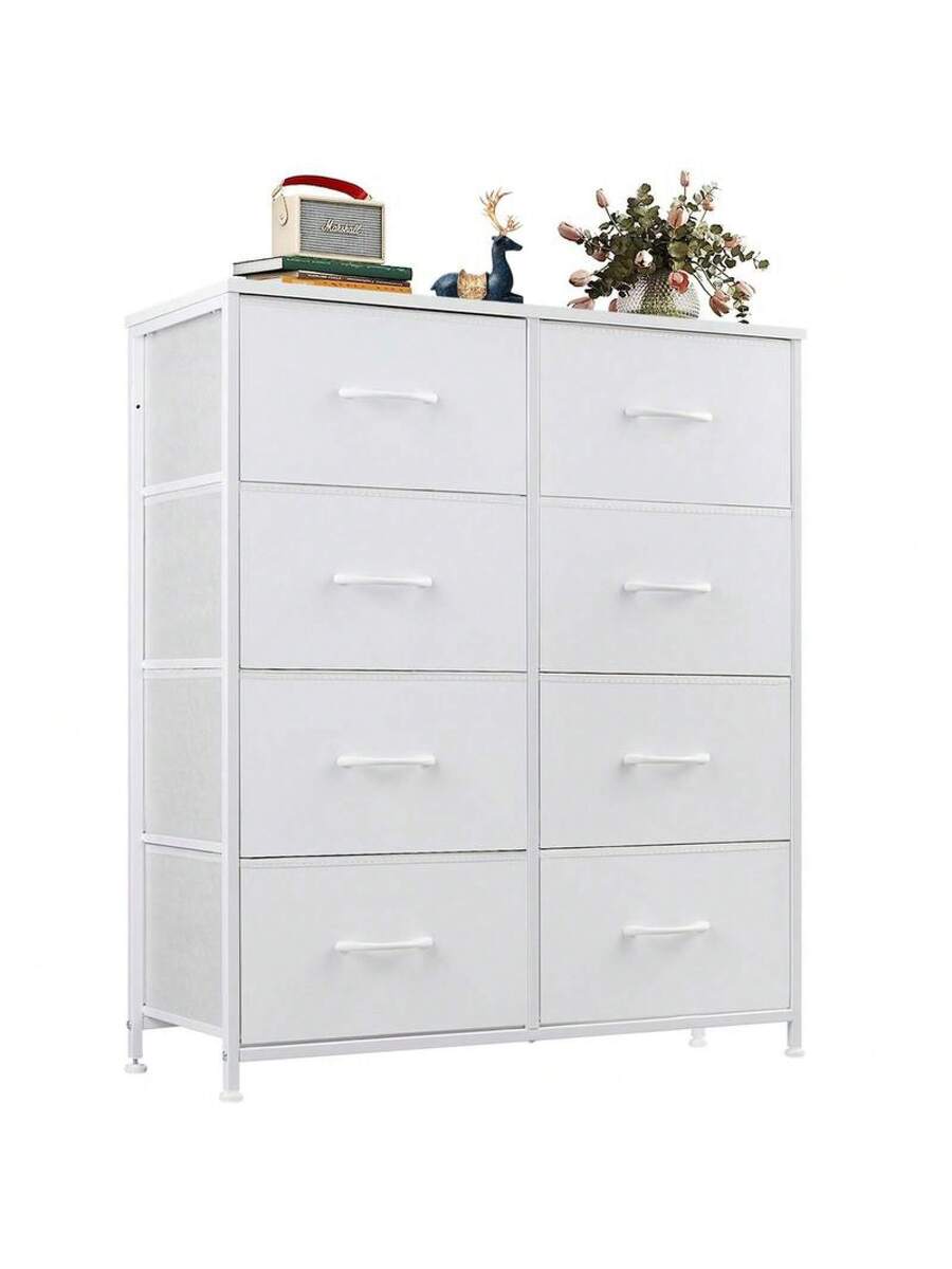 Sweet Furniture S - 8 Drawers Dresser Organizer Storage Drawers Fabric ...
