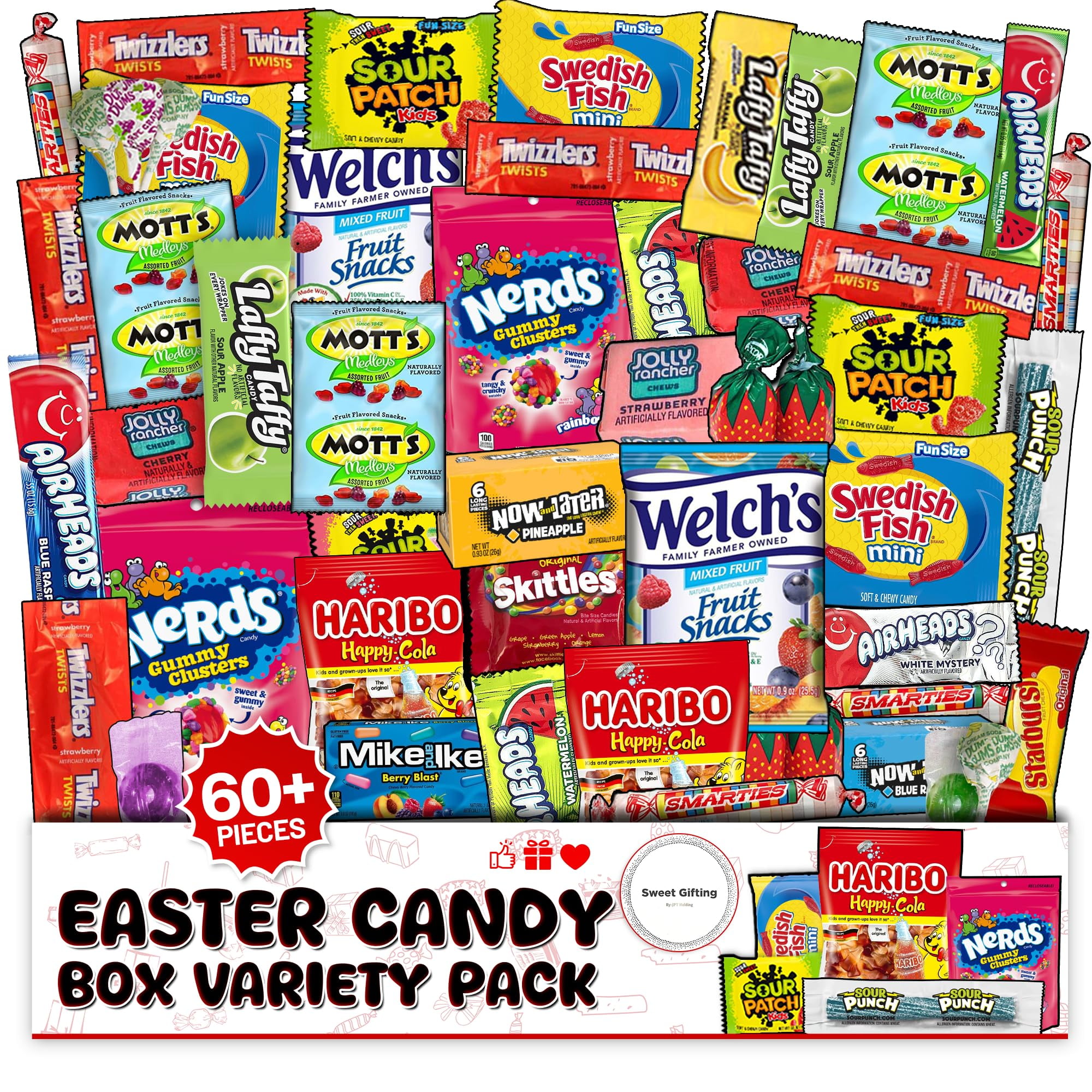 Sweet Gifting Easter Candy MSF2 box Assorted candy variety pack 60+ Pcs ...
