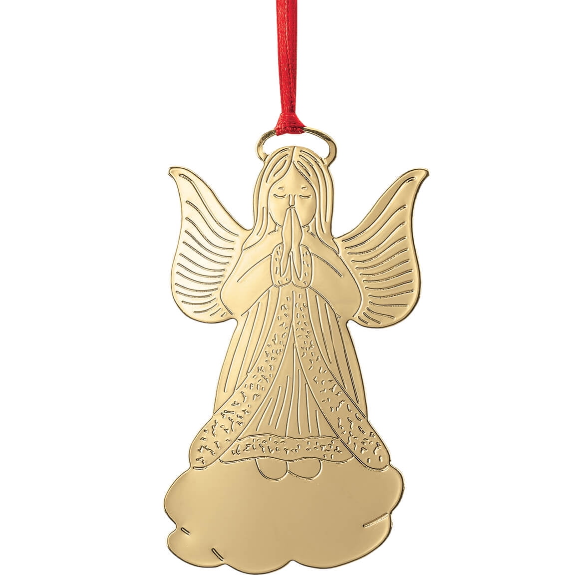 Sweet Golden Angel Christmas Ornament - Heavenly Accent for Your Tree ...