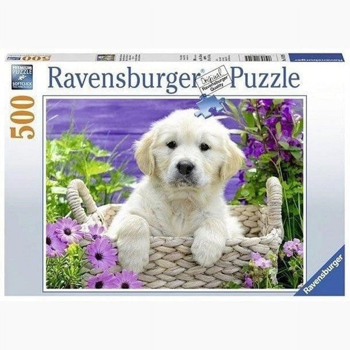 Ravensburger 500 Piece Puzzle Golden Retriever 148295 - Walmart.com