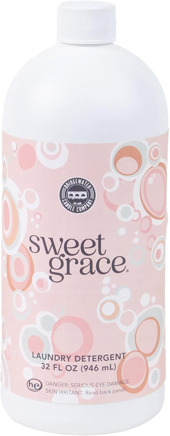 Sweet Grace 32 oz Laundry Detergent Liquid | Highly Scented Luxury ...