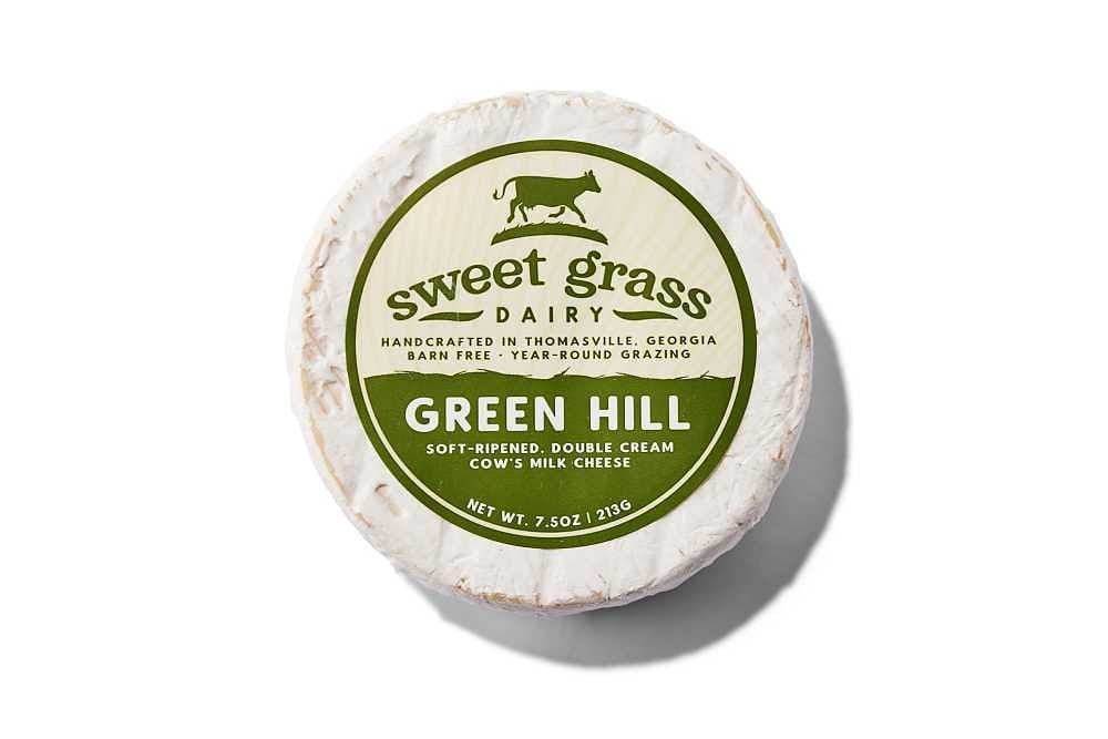 Sweet Grass Dairy Green Hill Double Cream Cheese, 7.5 oz, 8 Pack ...
