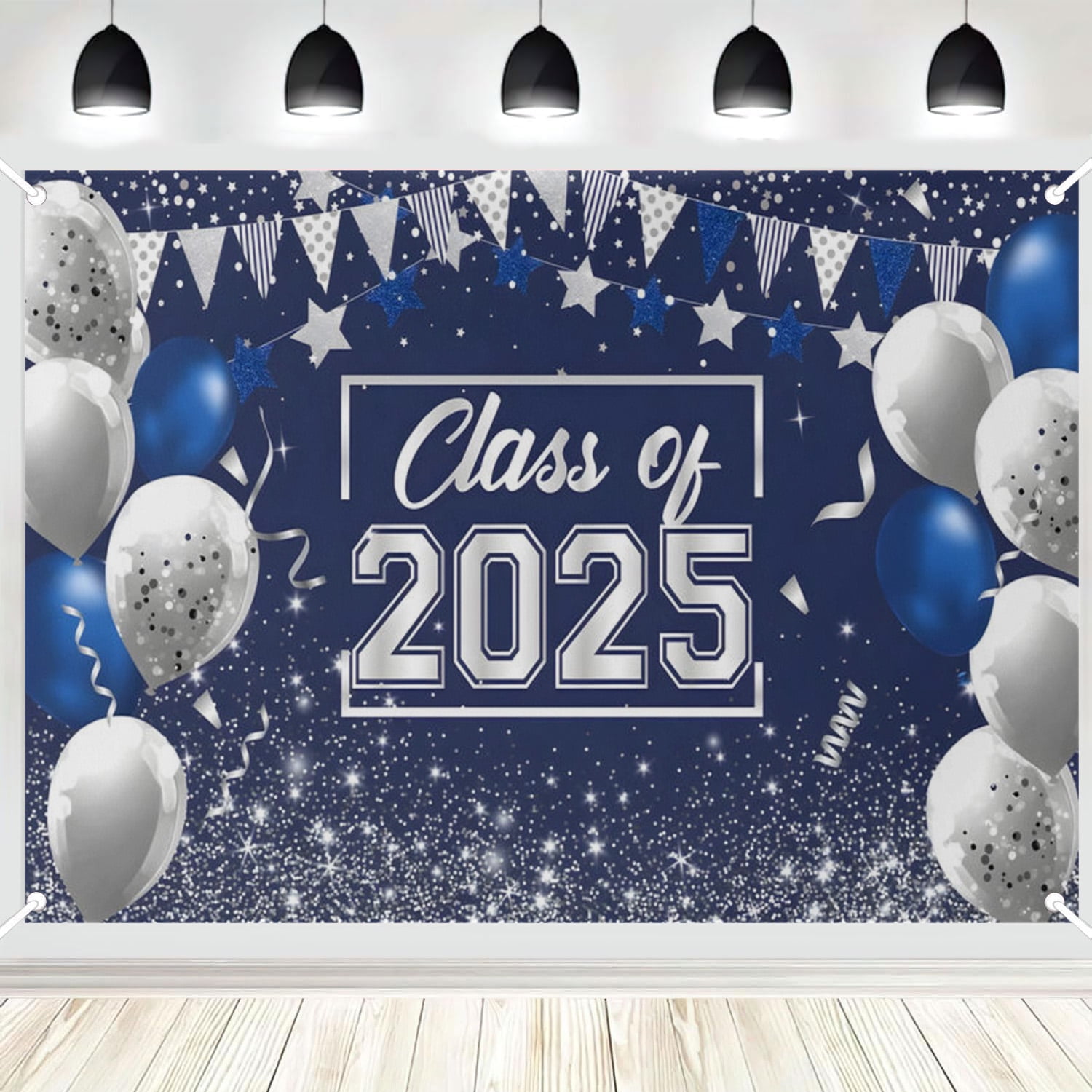 Sweet Happy Class of 2025 Graduation Birthday Backdrop Banner Poster ...