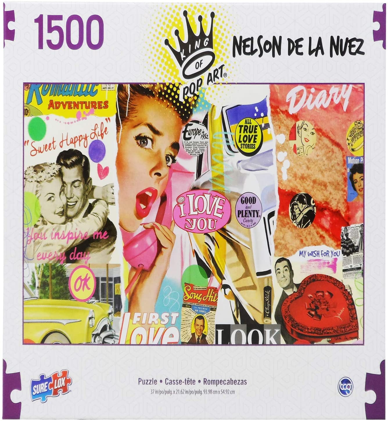 Sweet Happy Life 1500PC Puzzle by King of Pop Art Nelson De La Nuez ...